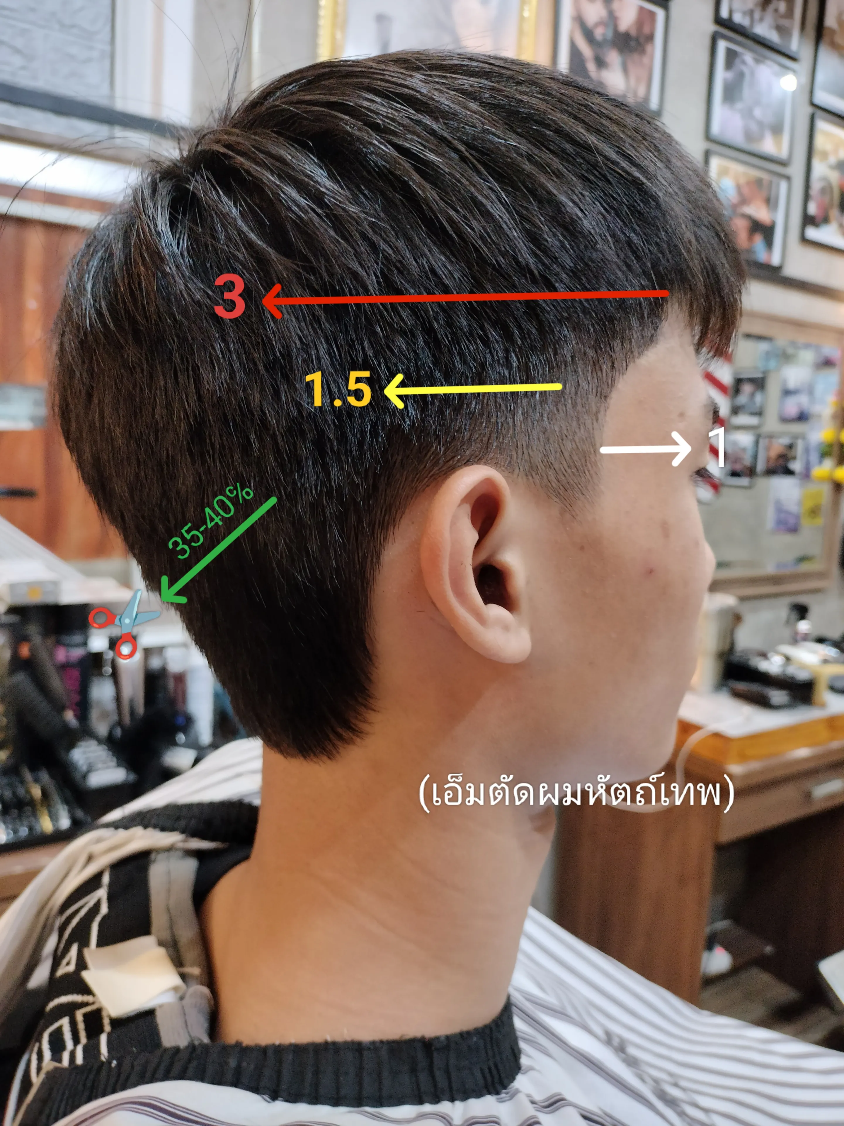 ทรงผมชายเท่ๆ frenchcrop X mullet | วิดีโอที่เผยแพร่โดย harisbarbershop ...