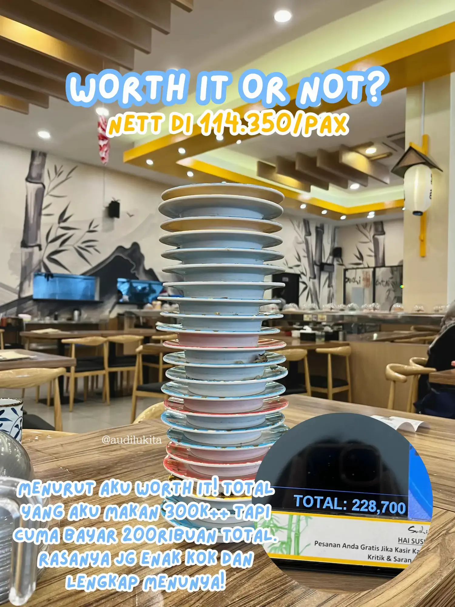 🍣 ALL YOU CAN EAT SUSHI 99K? WORTH IT OR NOT? 🍣 | Galeri diposting oleh Audi Lukita | Lemon8