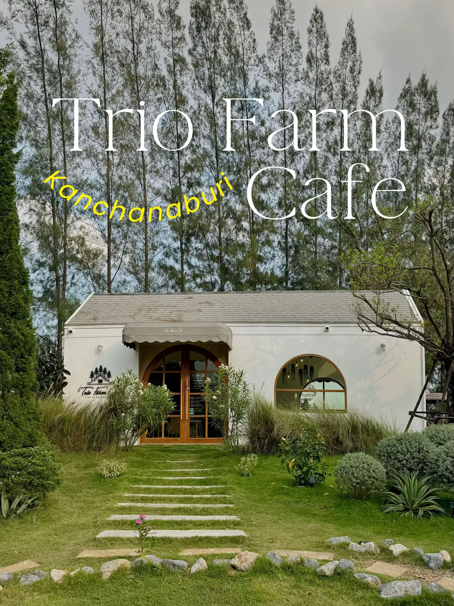 Trio Farm Cafe | คาเฟ่กาญจนบุรี ฟีลกู้ดมู้ดสงบ🌈🍃🦆 | แกลเลอรีที่โพสต์โดย L | Lemon8