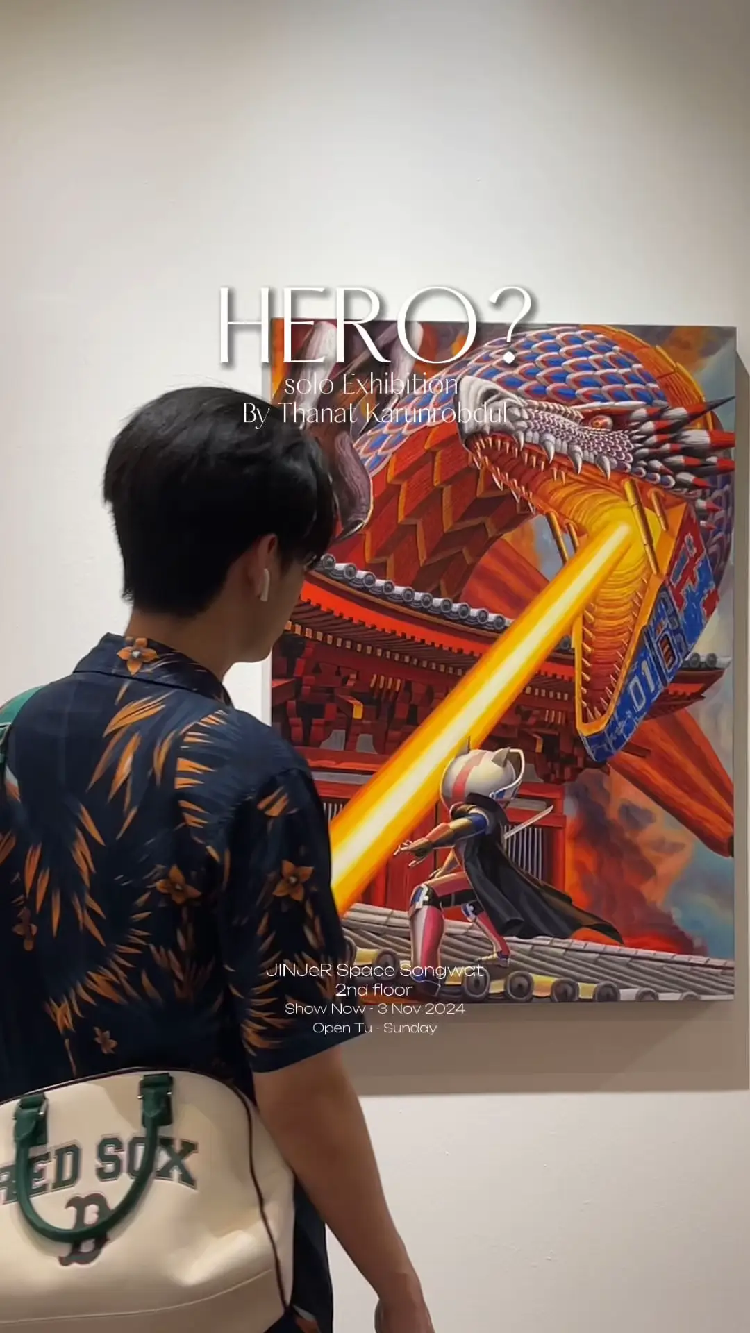 Hero? Exhibition | วิดีโอที่เผยแพร่โดย fford_minta | Lemon8