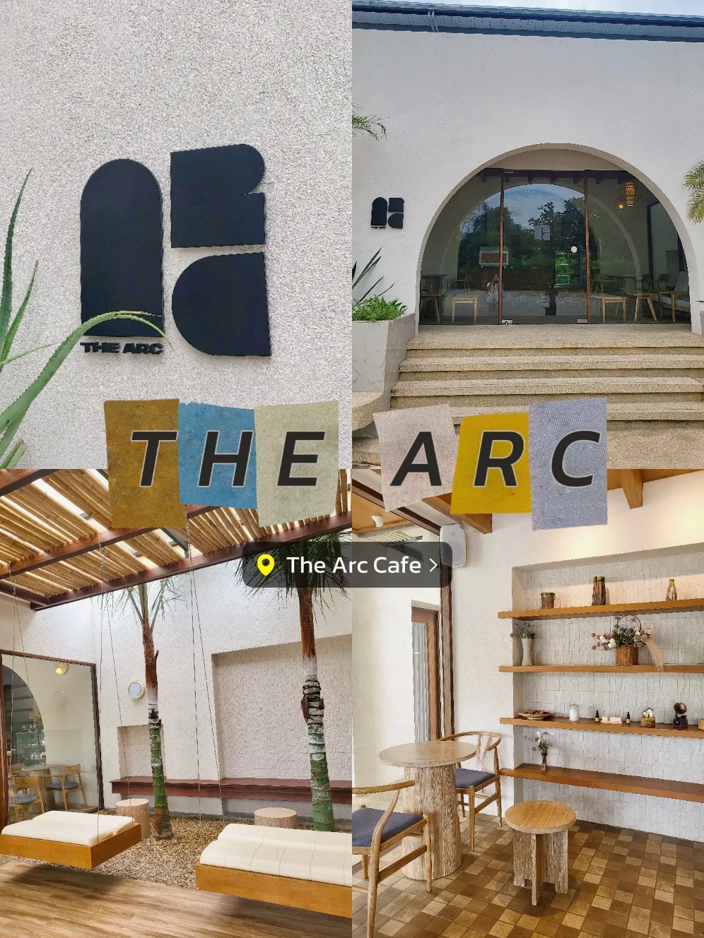 📌The ARC Cafe คาเฟ่สไตล์ Tropical Beach🏖 | แกลเลอรีที่โพสต์โดย FAHSUPAPHA. | Lemon8