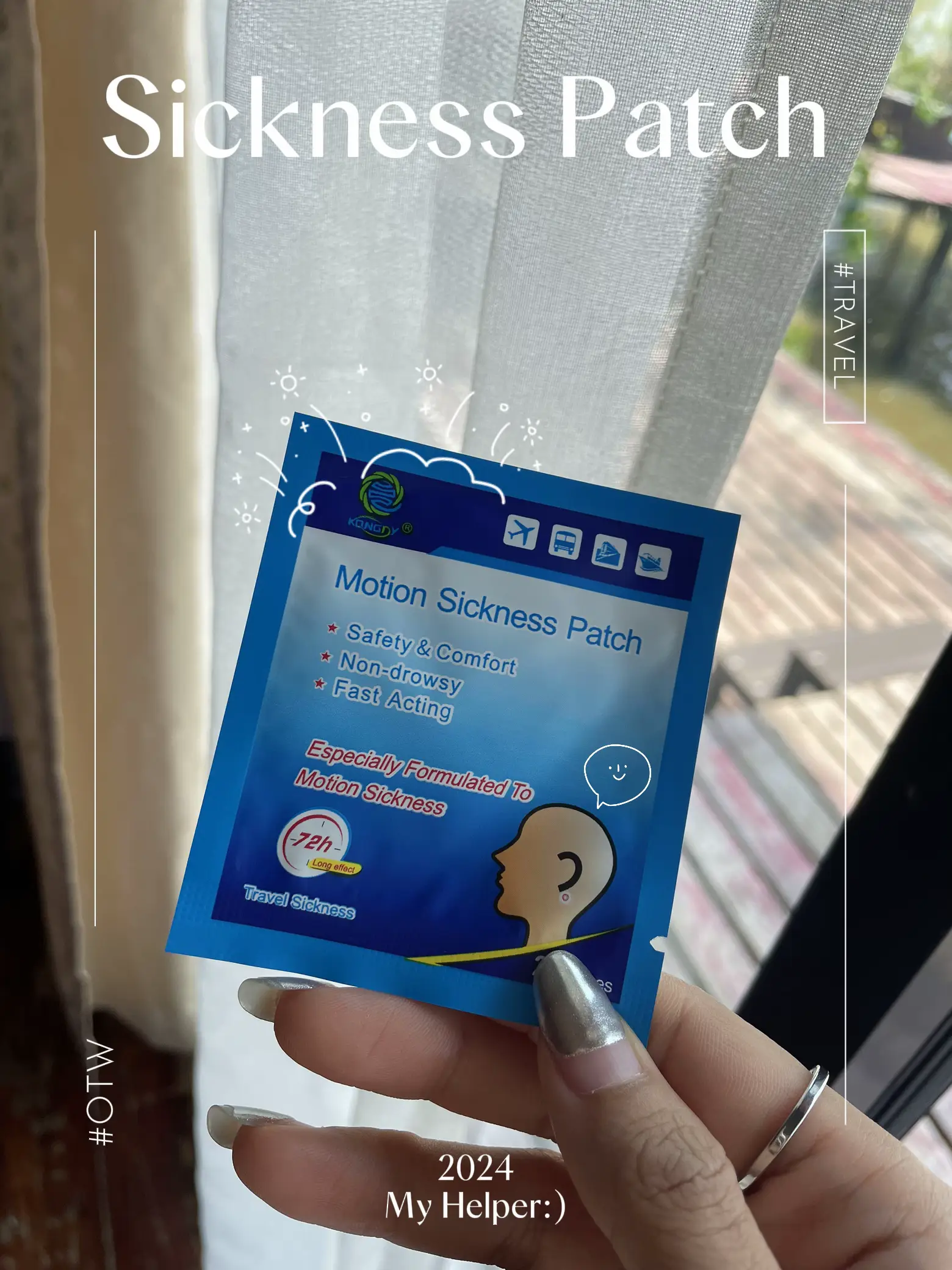 Sickness Patch | คนขี้เมาก็ต้องดูแลตัวเอง 😷 | แกลเลอรีที่โพสต์โดย Merrytoonny🌻 | Lemon8