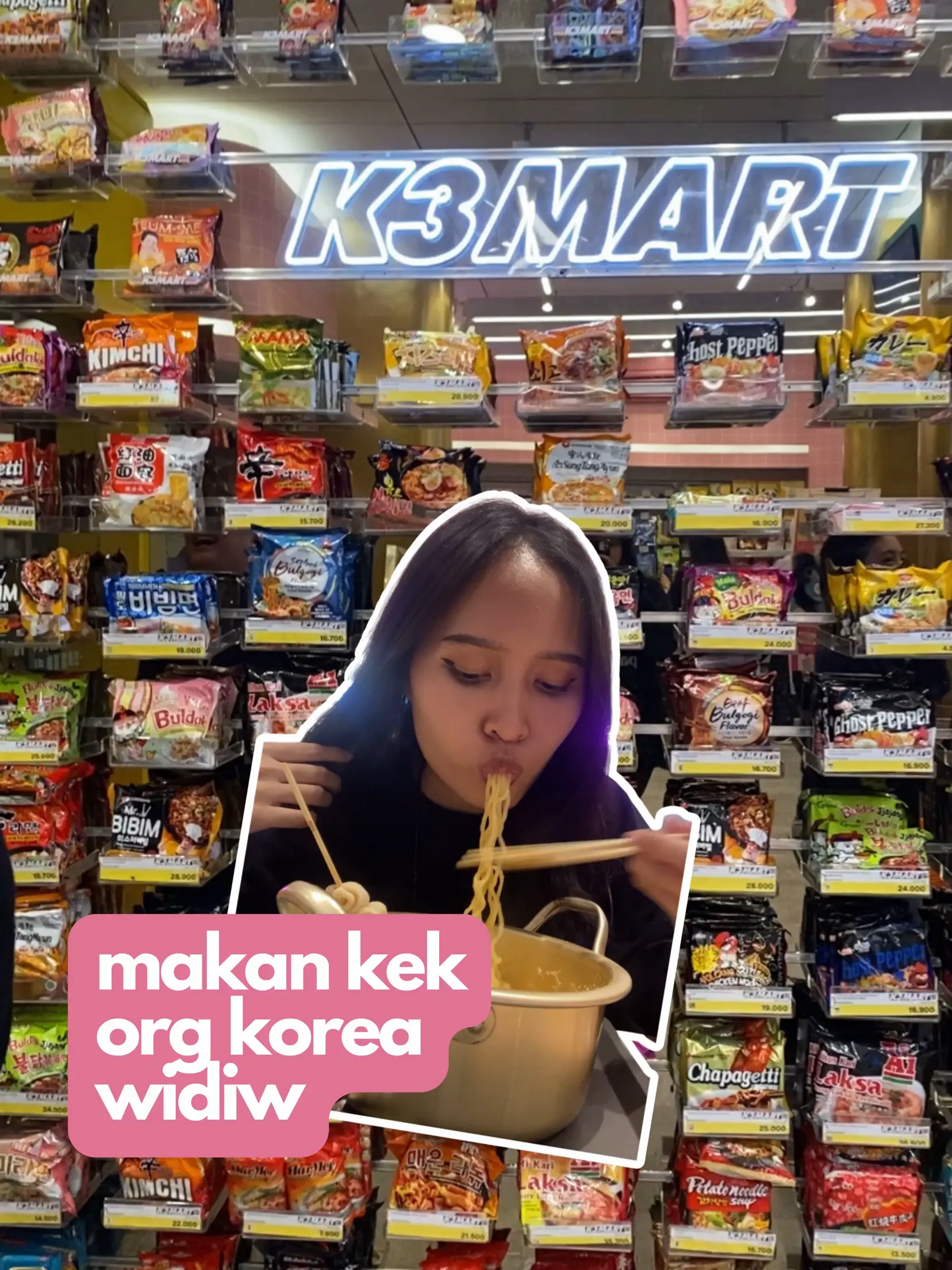 makan di K3Mart 😮‍💨🇰🇷 | Video dipublikasikan oleh Maharani 🖤 | Lemon8
