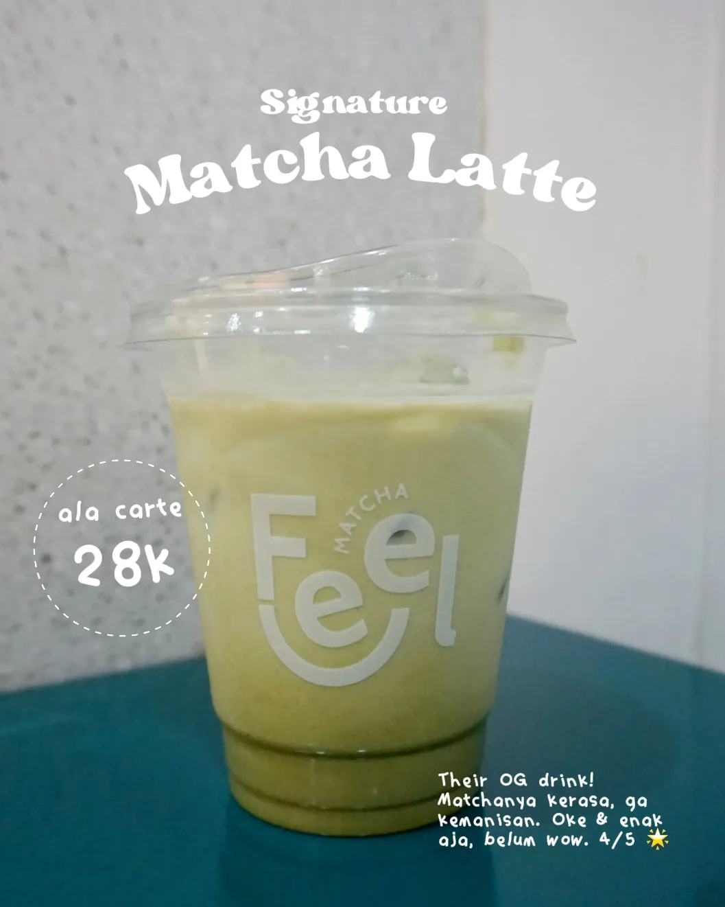 🍃🍰 Food & Drink Rating di Feel Matcha 🍰🍃 | Galeri diposting oleh ...