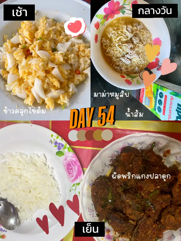 DAY 54 วันหยุดสุดเซ็งง😒 (ออกไปหาอะไรกินไม่ได้) | แกลเลอรีที่โพสต์โดย Phonsawan^^ | Lemon8
