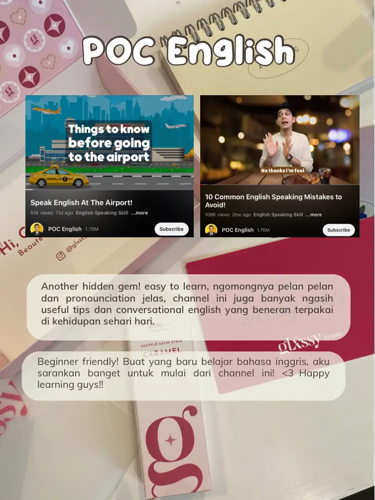 Rekomendasi Youtube Channel untuk Belajar Inggris! | Galeri diposting ...