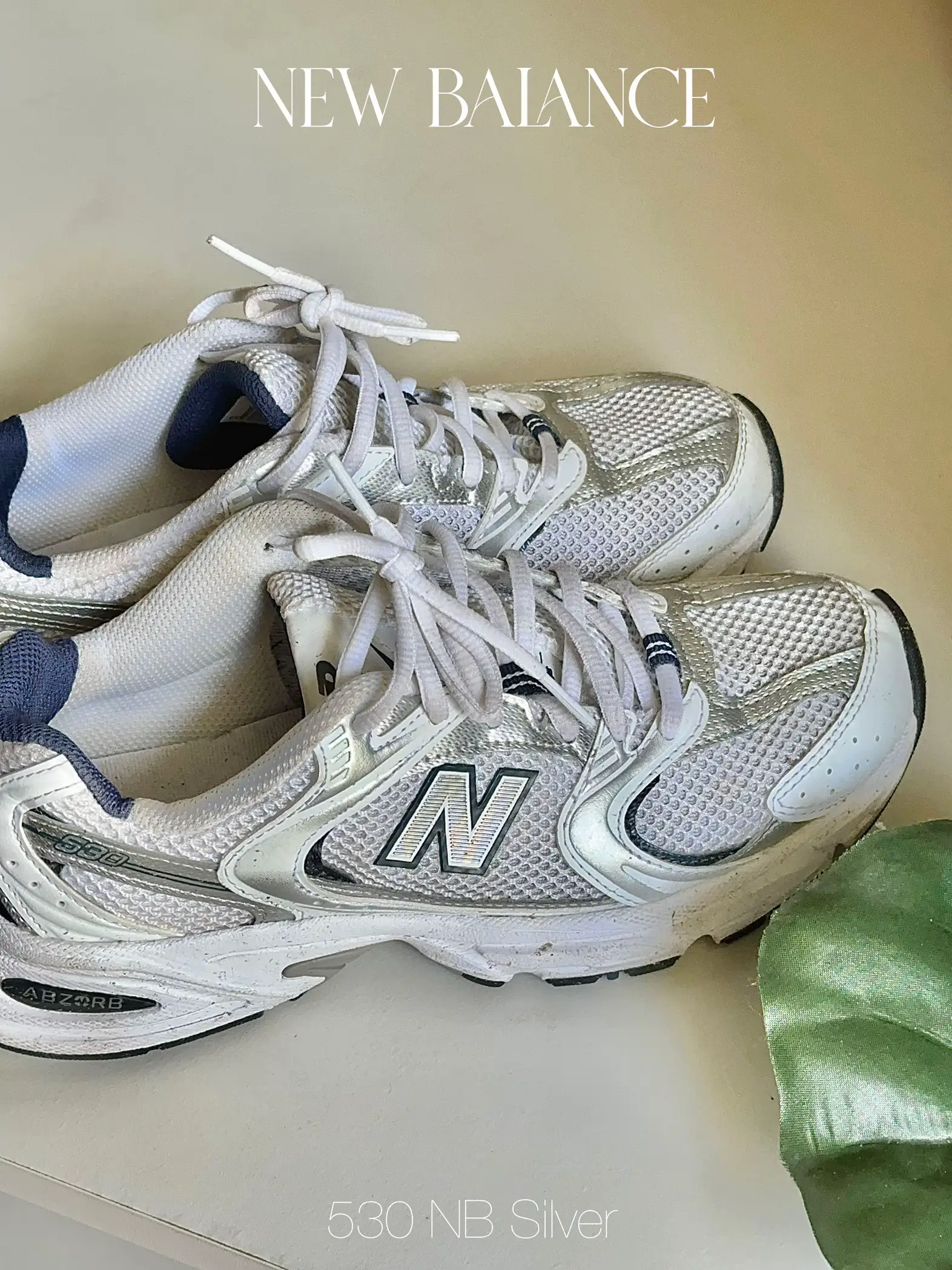 Review New Balance 530AD👟! | White Silver | แกลเลอรีที่โพสต์โดย ...