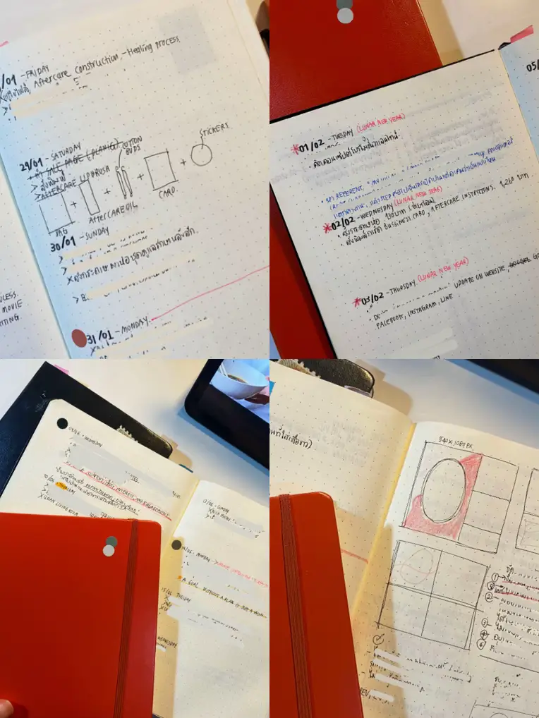 ปี 2024 นี้ มาเริ่มเขียน BUJO ด้วยกันไหม | แกลเลอรีที่โพสต์โดย Nanchie | Lemon8
