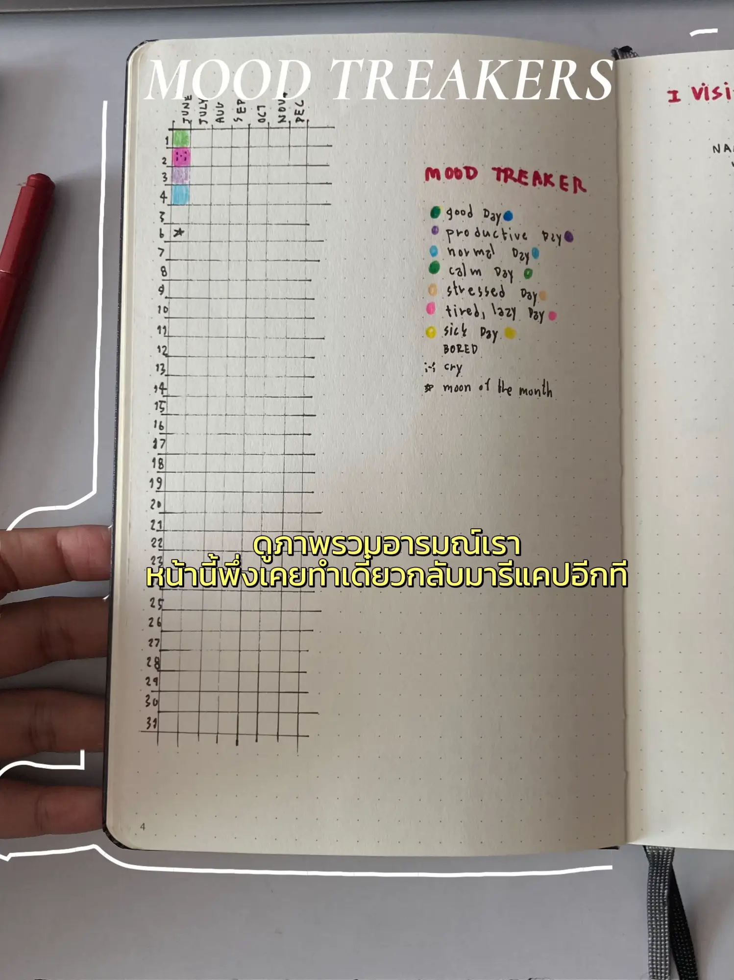 จดอะไรในโจครึ่งปีหลัง 🏻🌺 / bujo setup half years ver | แกลเลอรีที่โพสต์โดย holm | Lemon8