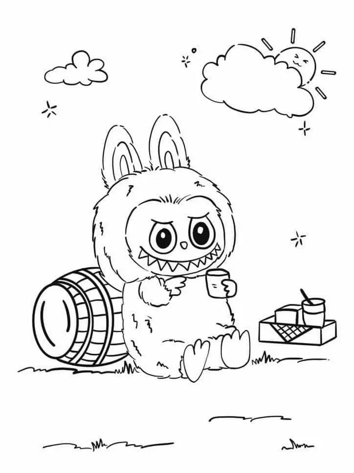 Labubu Coloring | Gallery posted by ลภัสบอกเล่า | Lemon8