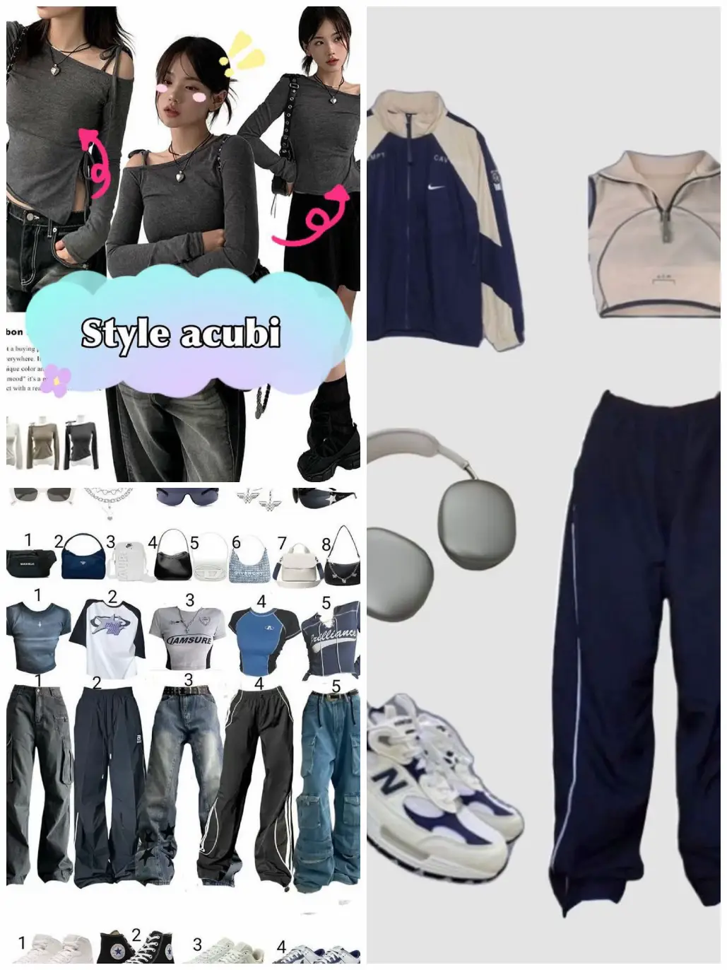 การแต่งตัวสไตล์ Acubi !! | แกลเลอรีที่โพสต์โดย มูมิ | Lemon8