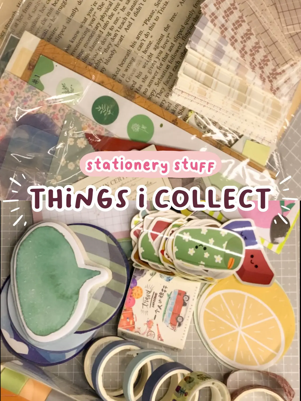 TAKE A LOOK AT THINGS I COLLECT | Video dipublikasikan oleh studyssha ...