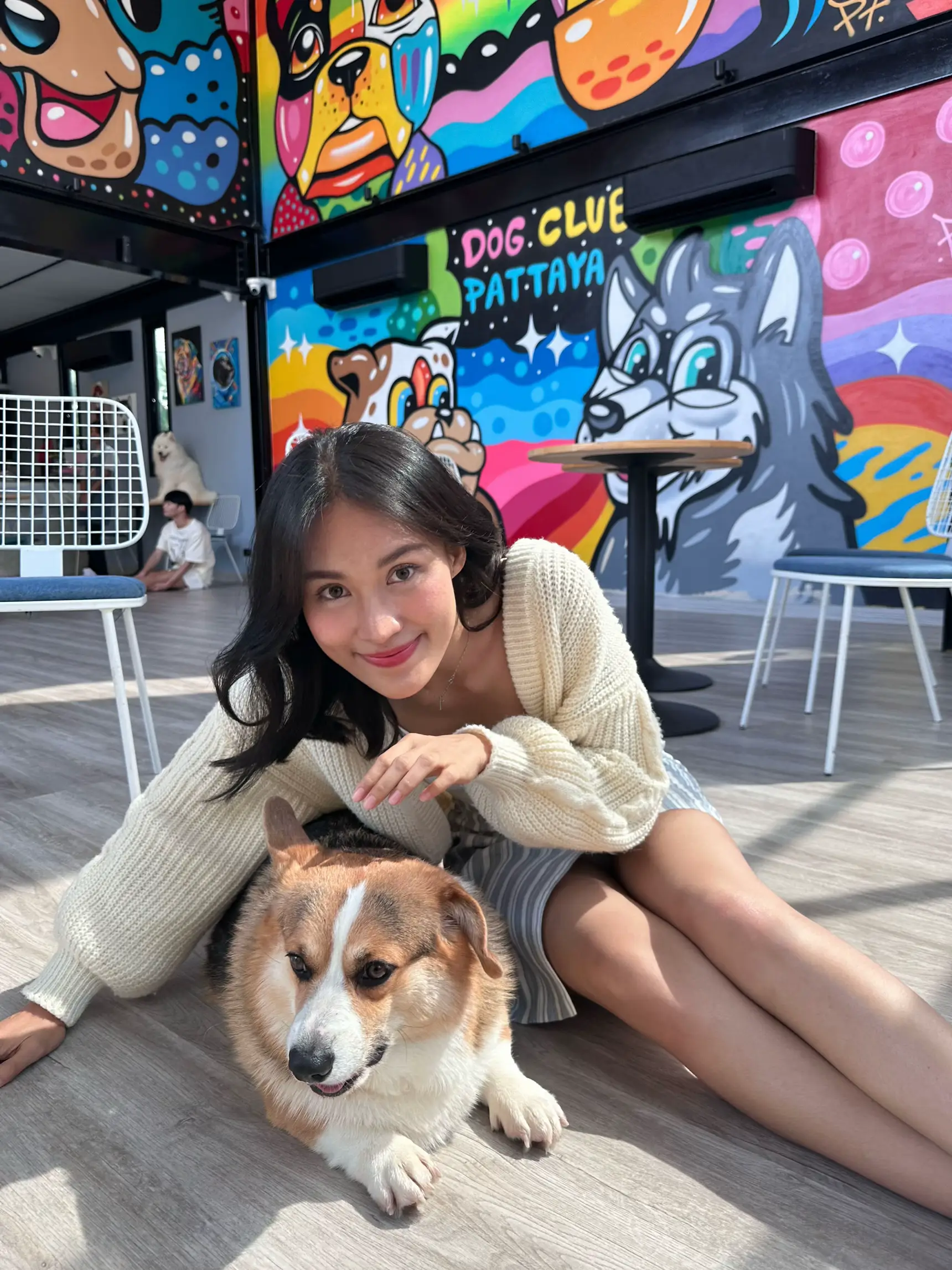 คาเฟ่น้อนหมา | แกลเลอรีที่โพสต์โดย Mali | Lemon8