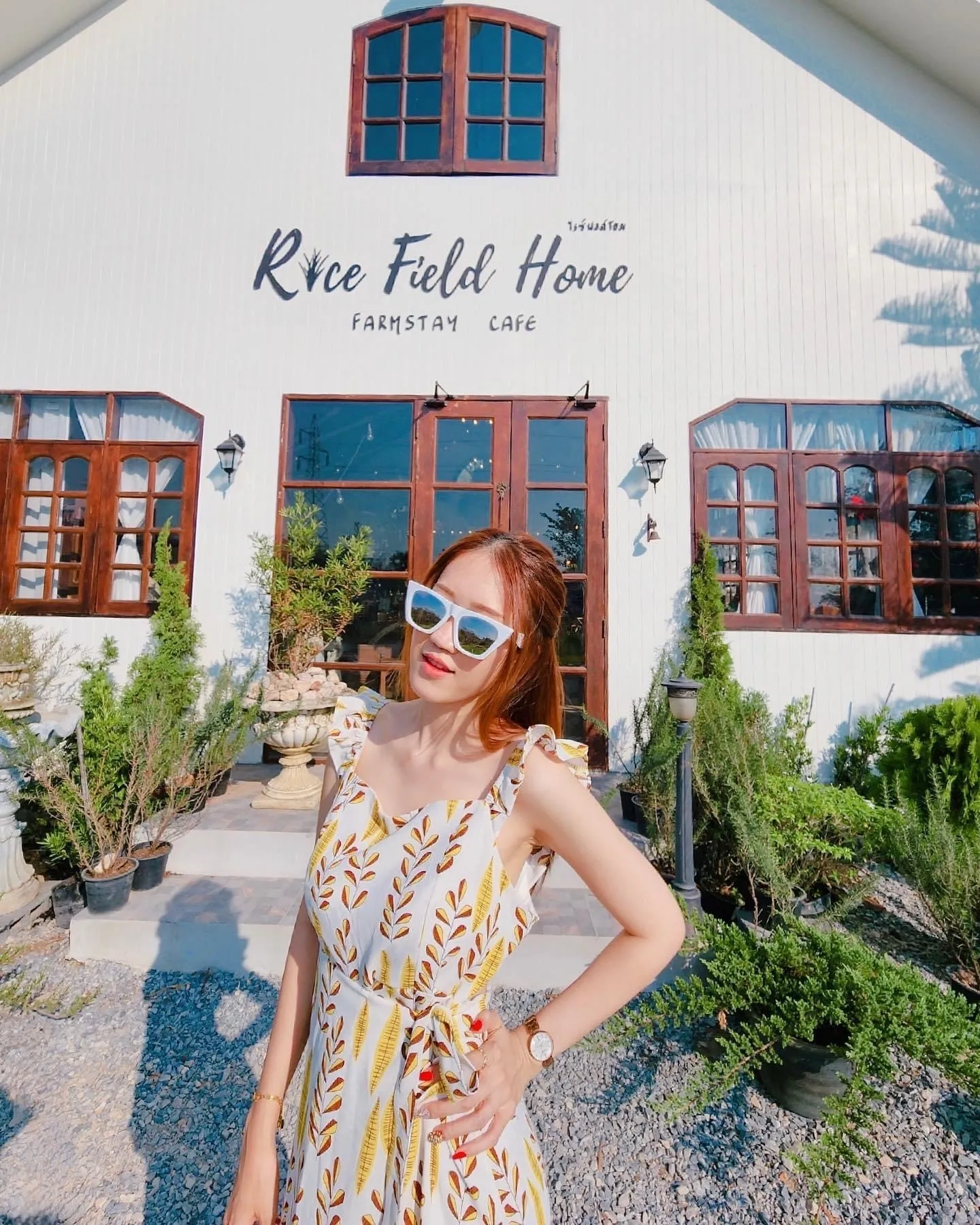 Rice Field Home Farmstay & Cafe ☕️🍵🍰 | แกลเลอรีที่โพสต์โดย Tan 🐷 | Lemon8