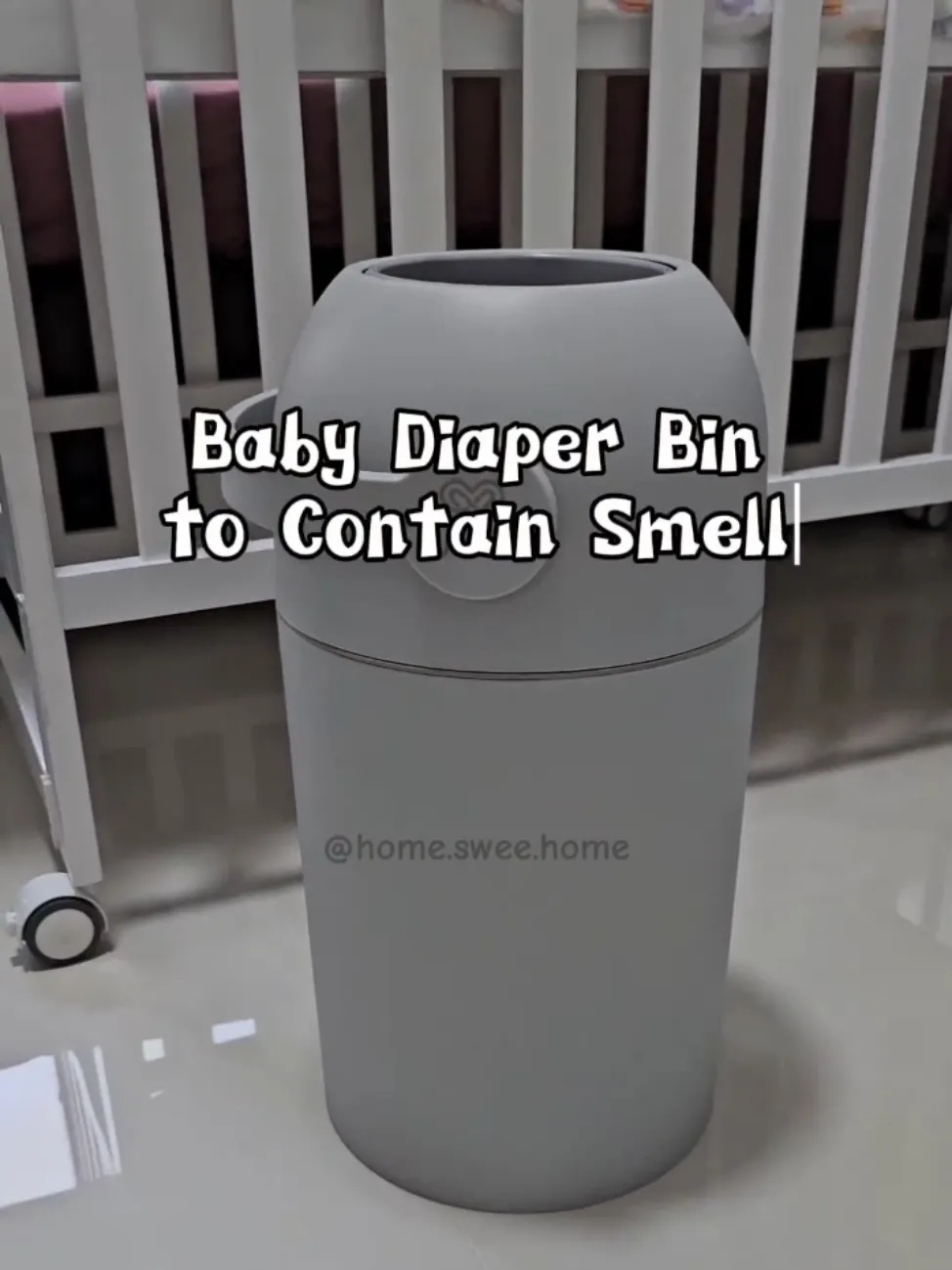 Contain your baby diapers' 💩 smell here | Video published by home.swee ...