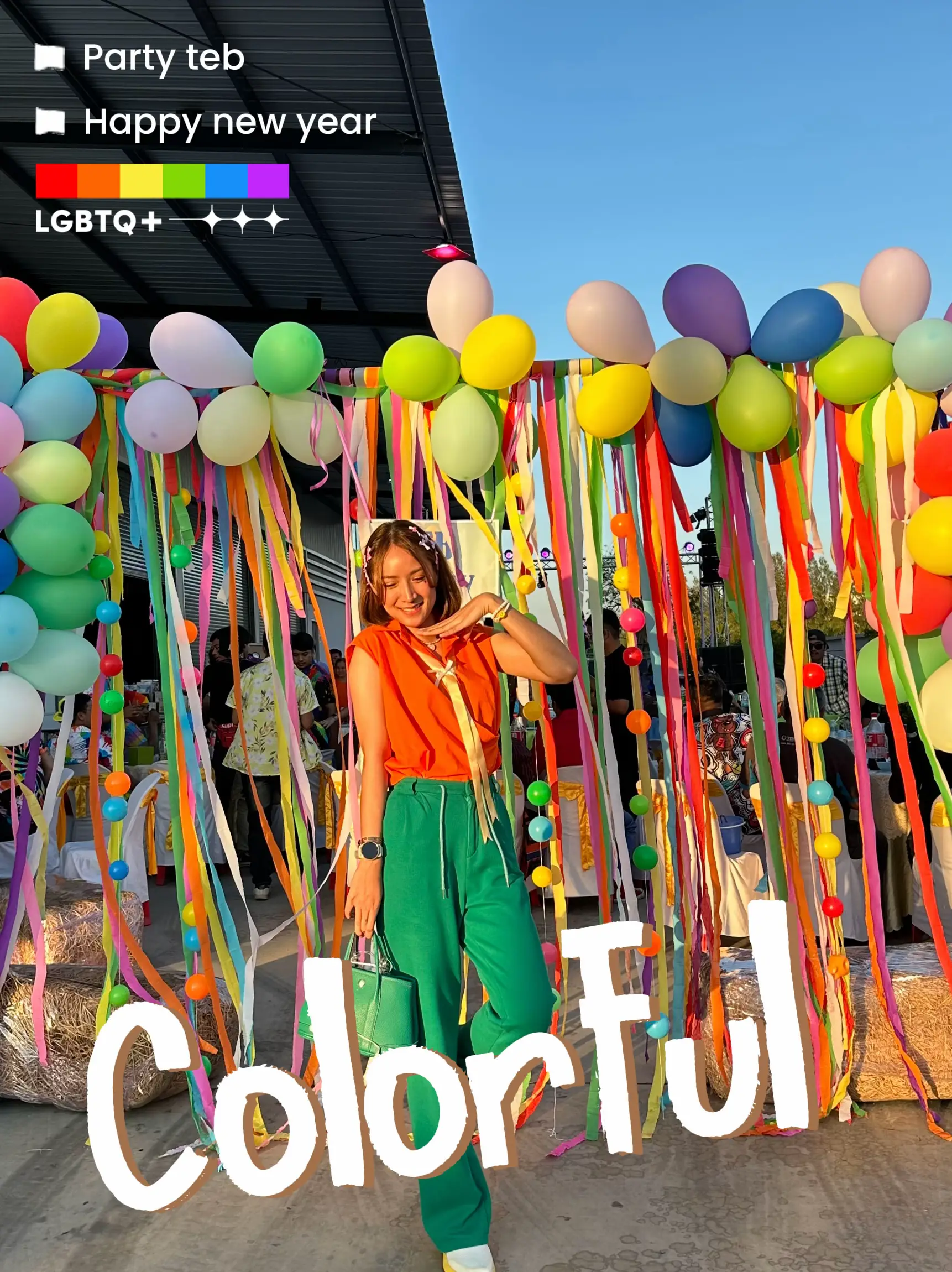 party colorful. | แกลเลอรีที่โพสต์โดย MN JANG | Lemon8