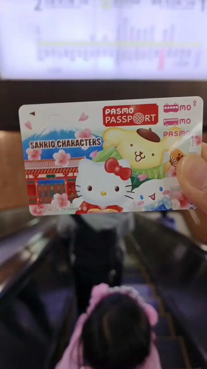 I bought Japan's Pasmo Card - Sanrio edition! | Video published by ...