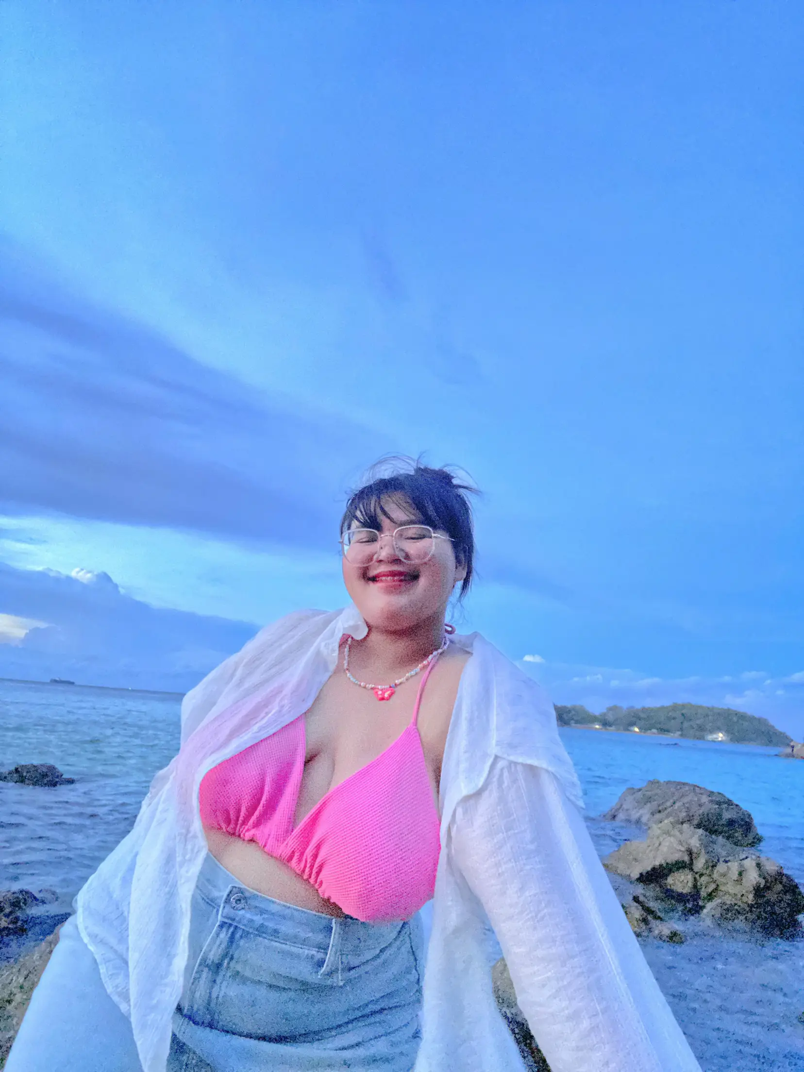 🏝 ทะเล ฉบับสาวอวบ อ้วน | แกลเลอรีที่โพสต์โดย Sofia | Lemon8