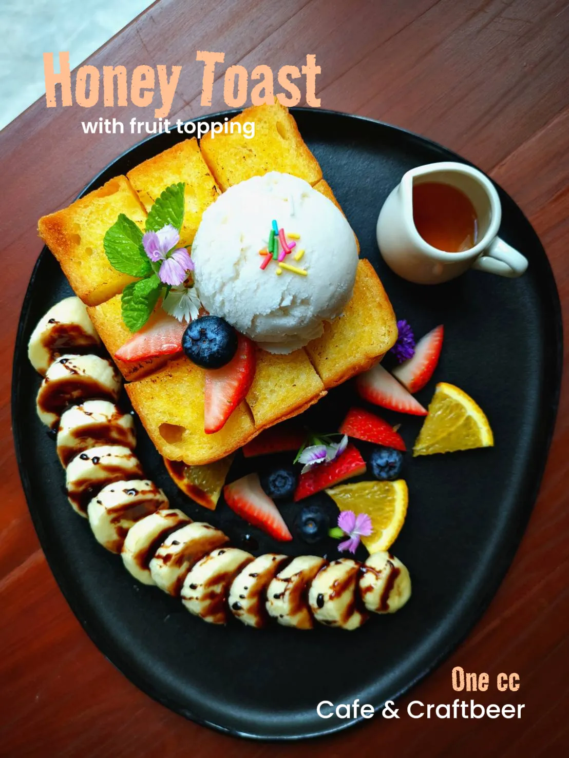 Honey Toast | แกลเลอรีที่โพสต์โดย One cc | Lemon8