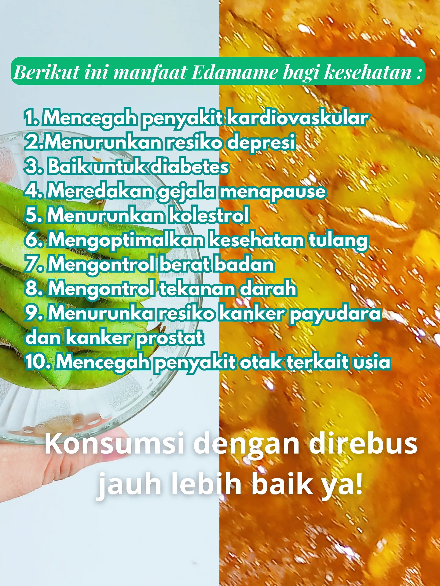 Cari Tau Manfaat Edamame Bagi Kesehatan, Yuk!!! | Galeri diposting oleh ...