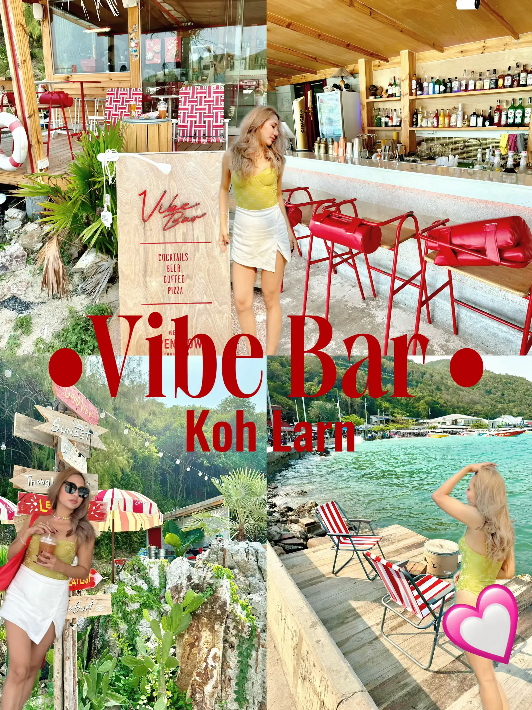 •Vibe Bar Kohlarn• | แกลเลอรีที่โพสต์โดย Fafha | Lemon8