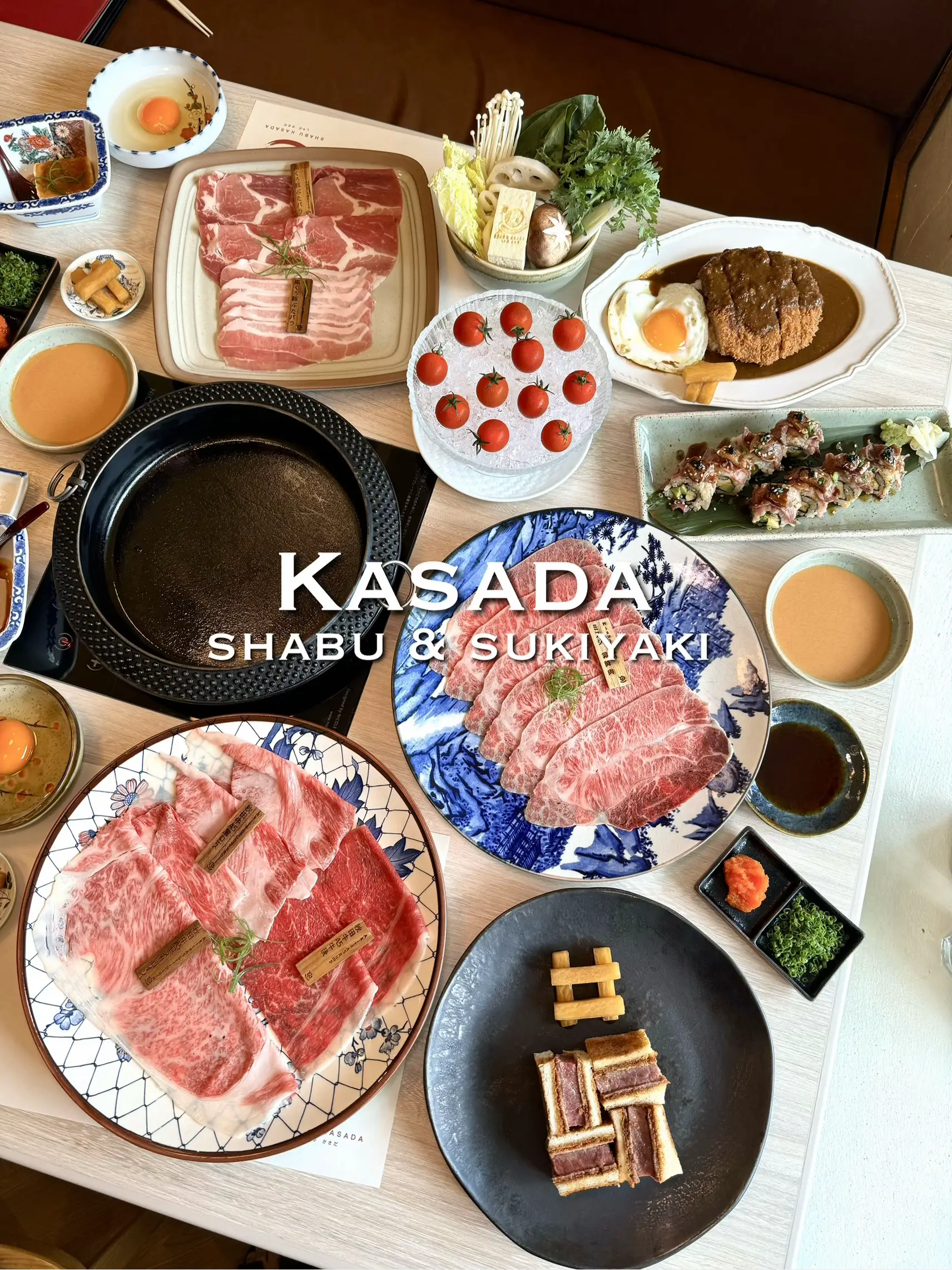 🎌Kasada ร้าน Premium Japanese Shabu & Sukiyaki | วิดีโอที่เผยแพร่โดย AroiBKK | Lemon8