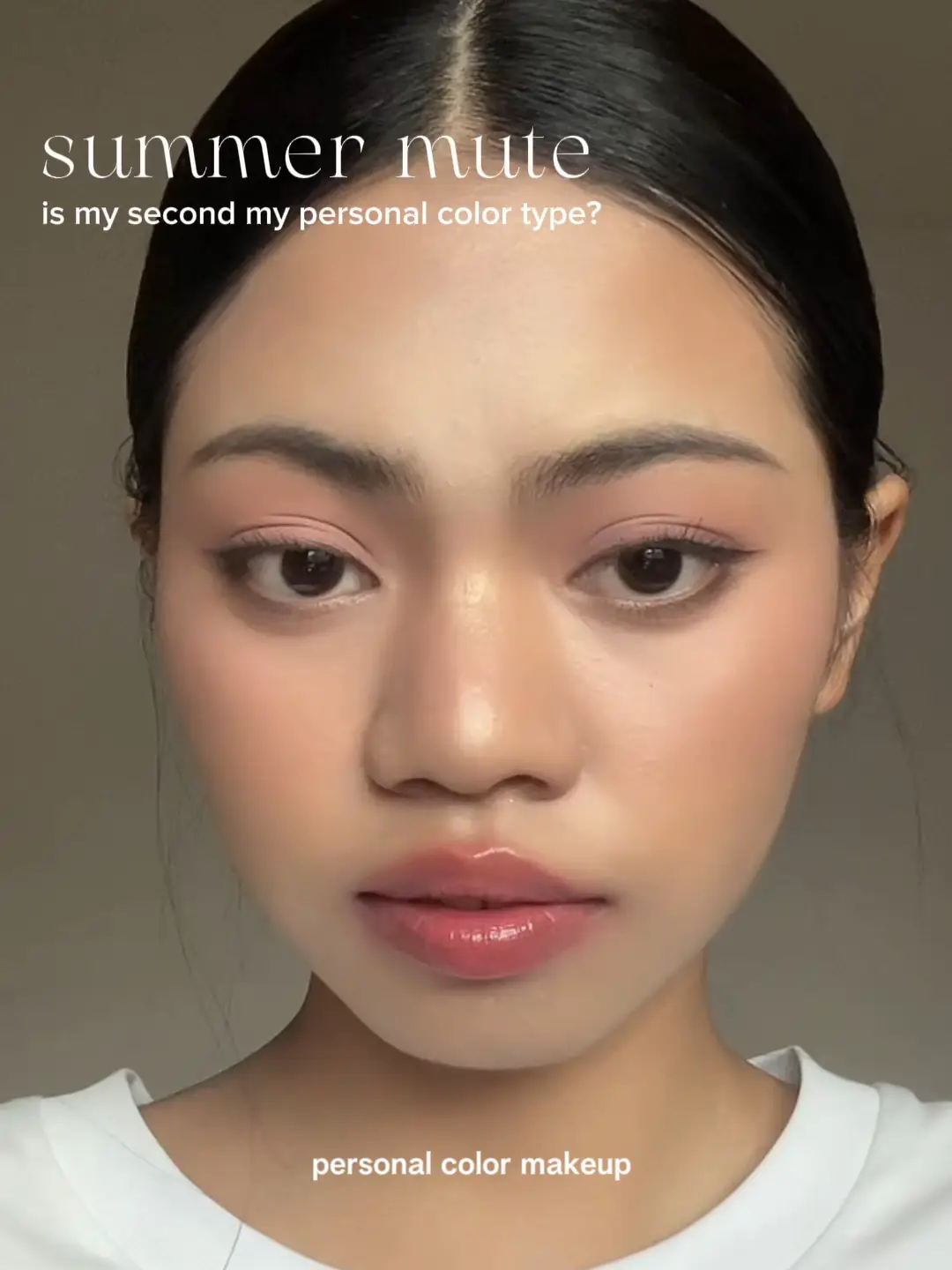 summer mute makeup tutorial | mauve tone 🍇🌟 | วิดีโอที่เผยแพร่โดย ...