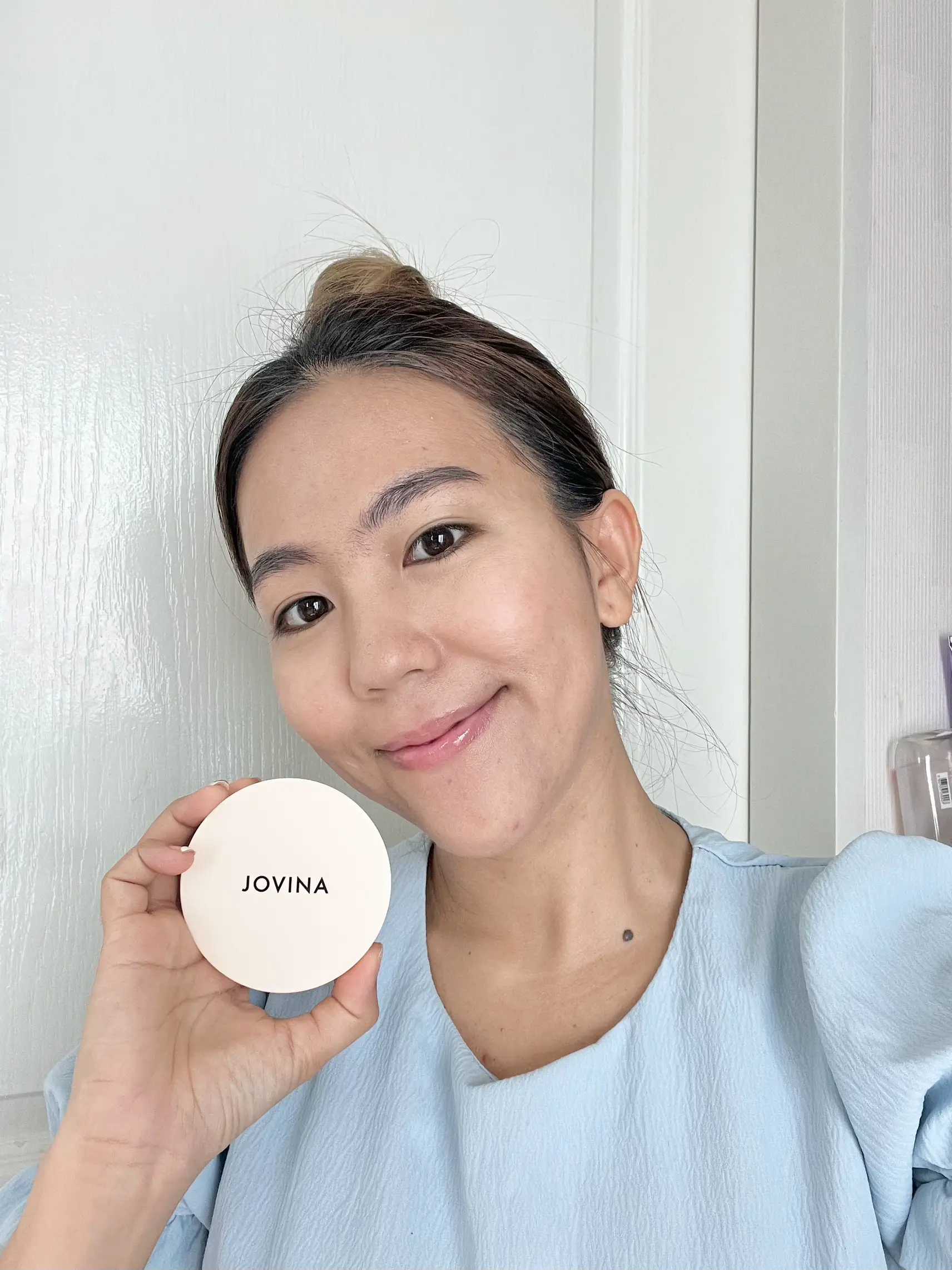 แป้งผสมรองพื้นตัวใหม่ของ Jovina ควรตำมั้ย? | แกลเลอรีที่โพสต์โดย Fernnydiaryy | Lemon8