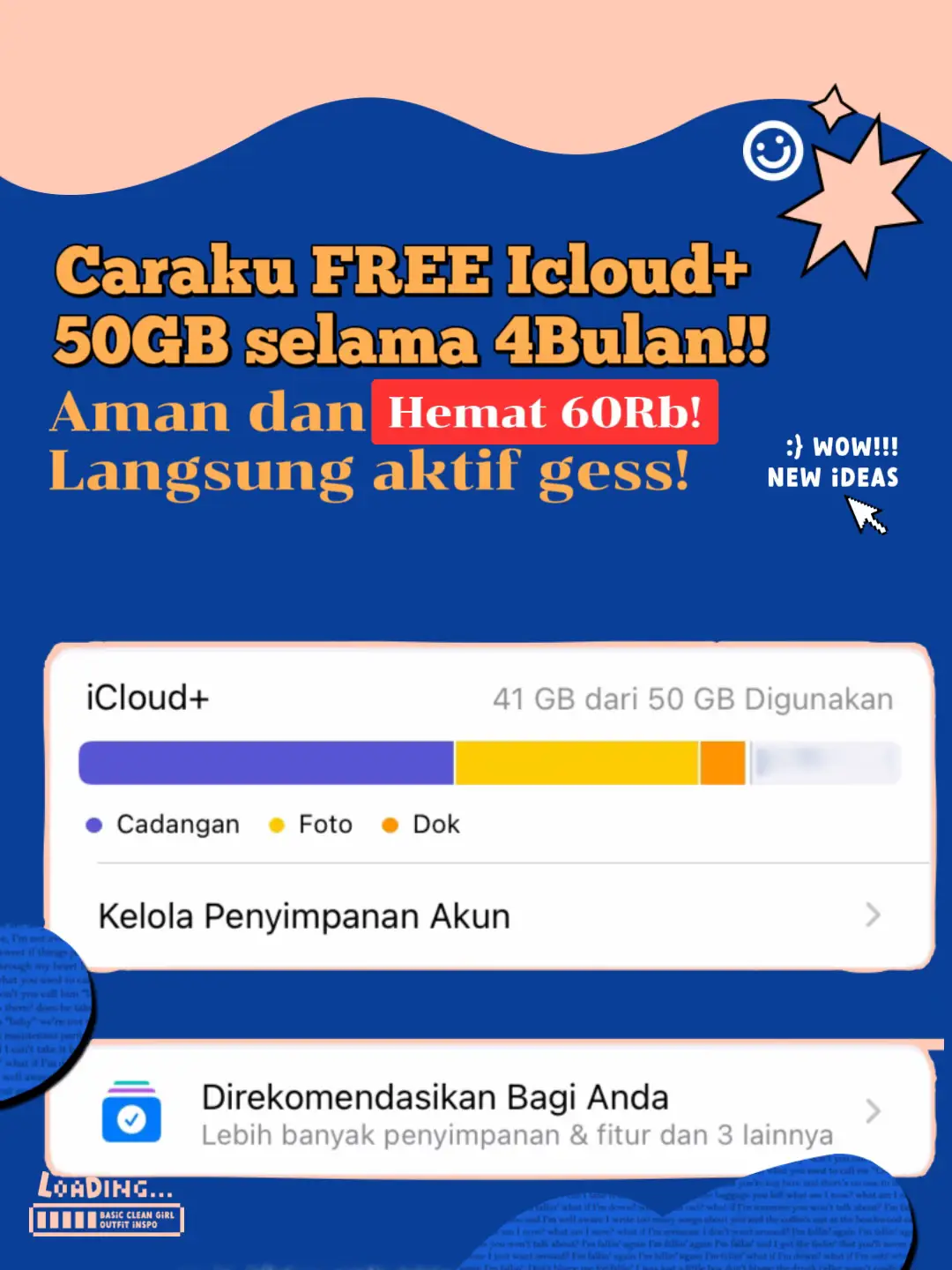 Caraku FREE Icloud+ 50GB selama 4Bulan!! | แกลเลอรีที่โพสต์โดย Dika Nofita | Lemon8