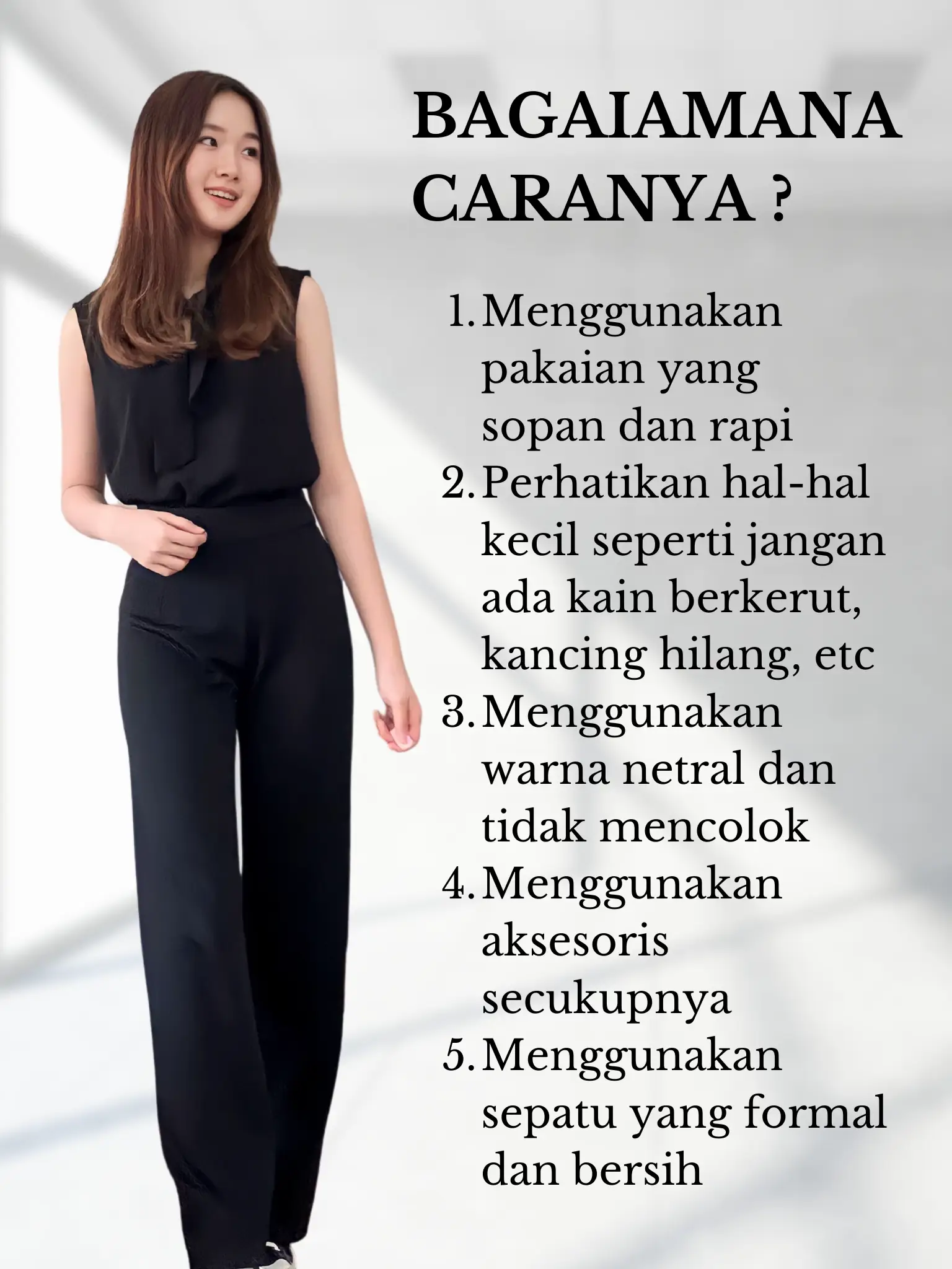 Cara Berpakaian Professional Untuk Kerja 👩🏻‍💻🏢 | Galeri diposting oleh Marchella ♡ | Lemon8