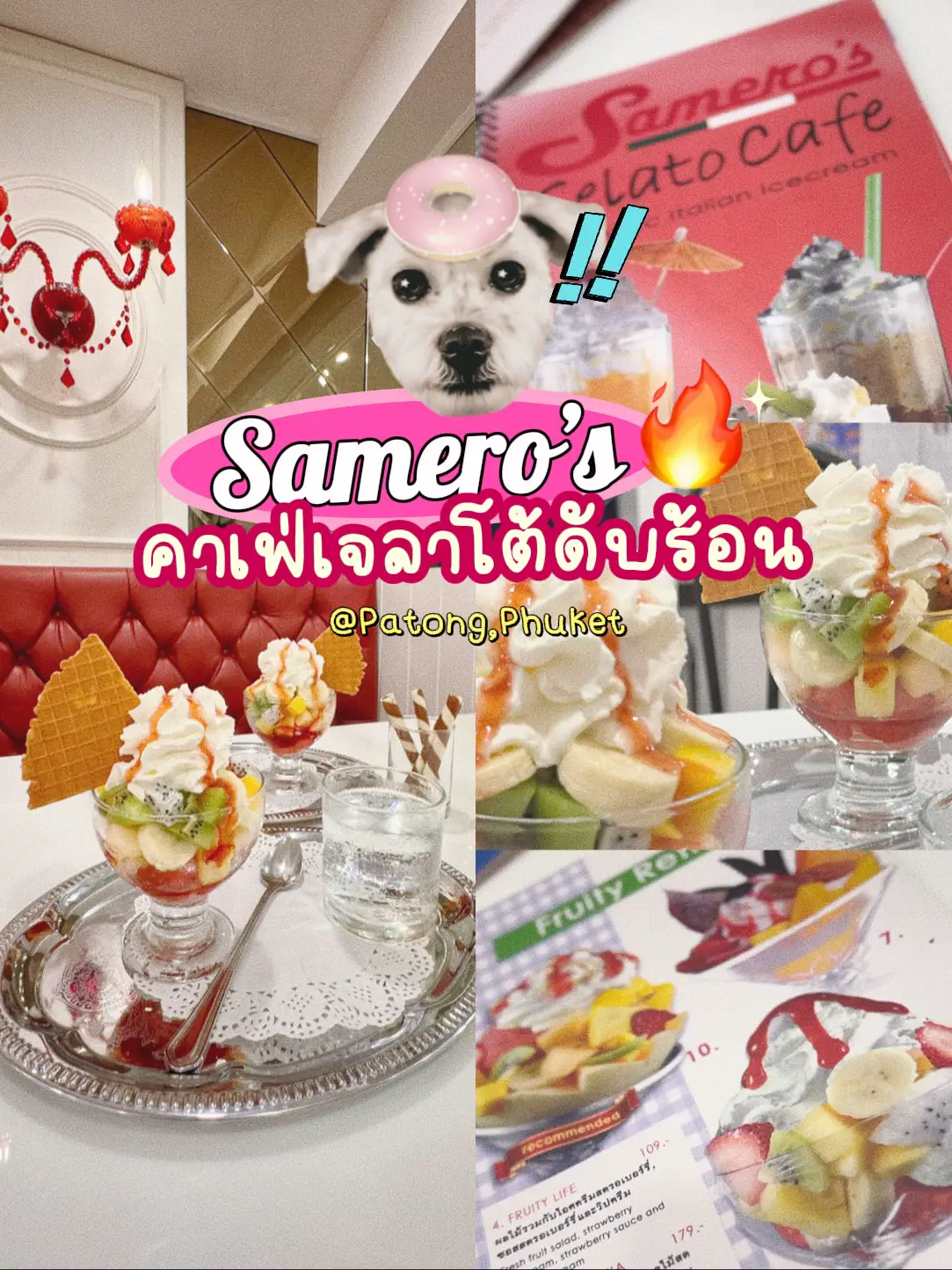Samero’s คาเฟ่เจลาโต้ดับร้อน | แกลเลอรีที่โพสต์โดย nachi | Lemon8
