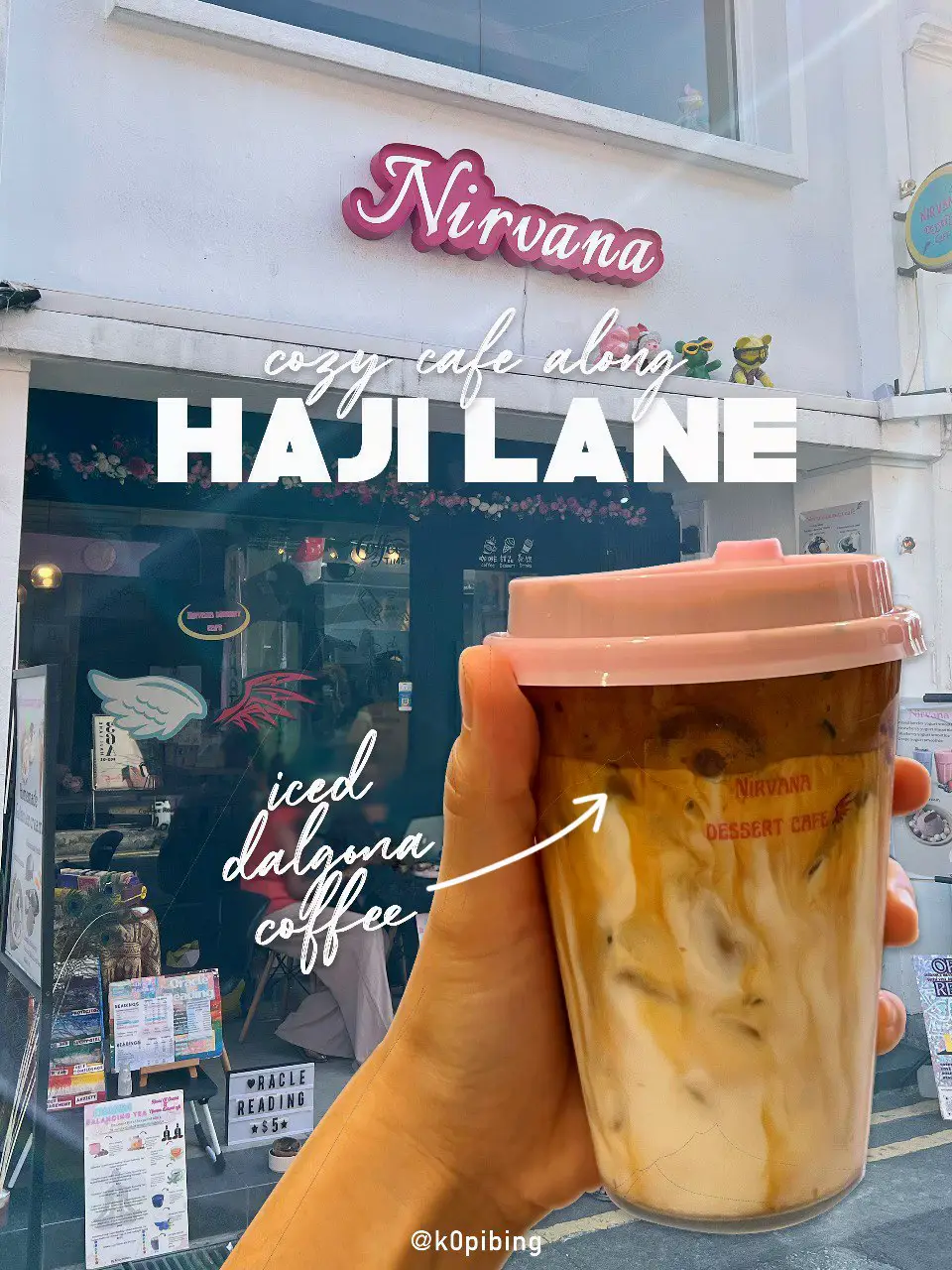add this cafe to your Haji Lane itinerary! 🥰 | Gallery posted by kopi ...