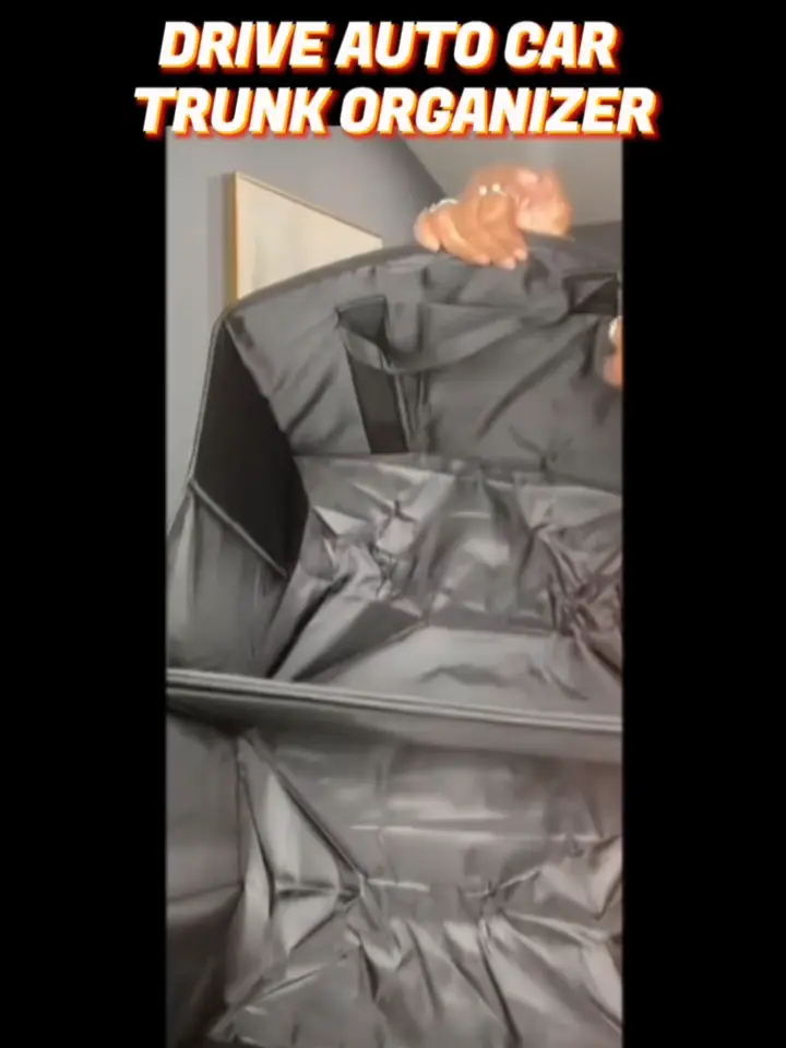 DRIVE AUTO CAR TRUNK ORGANIZER | วิดีโอที่เผยแพร่โดย SimpleStore | Lemon8