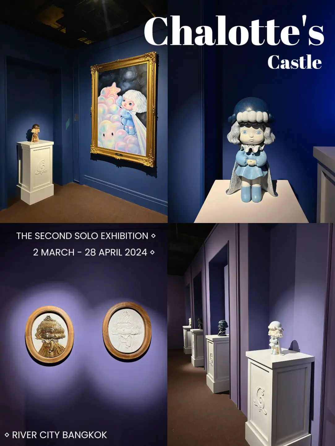 Chalotte's Castle 🐋 solo exhibition by MACKCHA | Gallery posted by Yuiichompoo | Lemon8