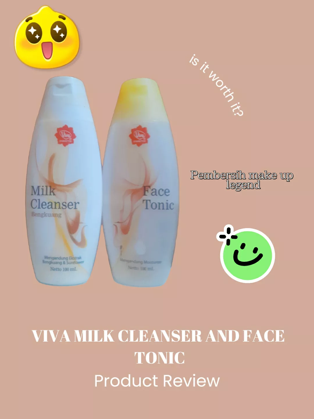 VIVA MILK CLEANSER AND FACE TONIC | Galeri diposting oleh Adetiyas | Lemon8