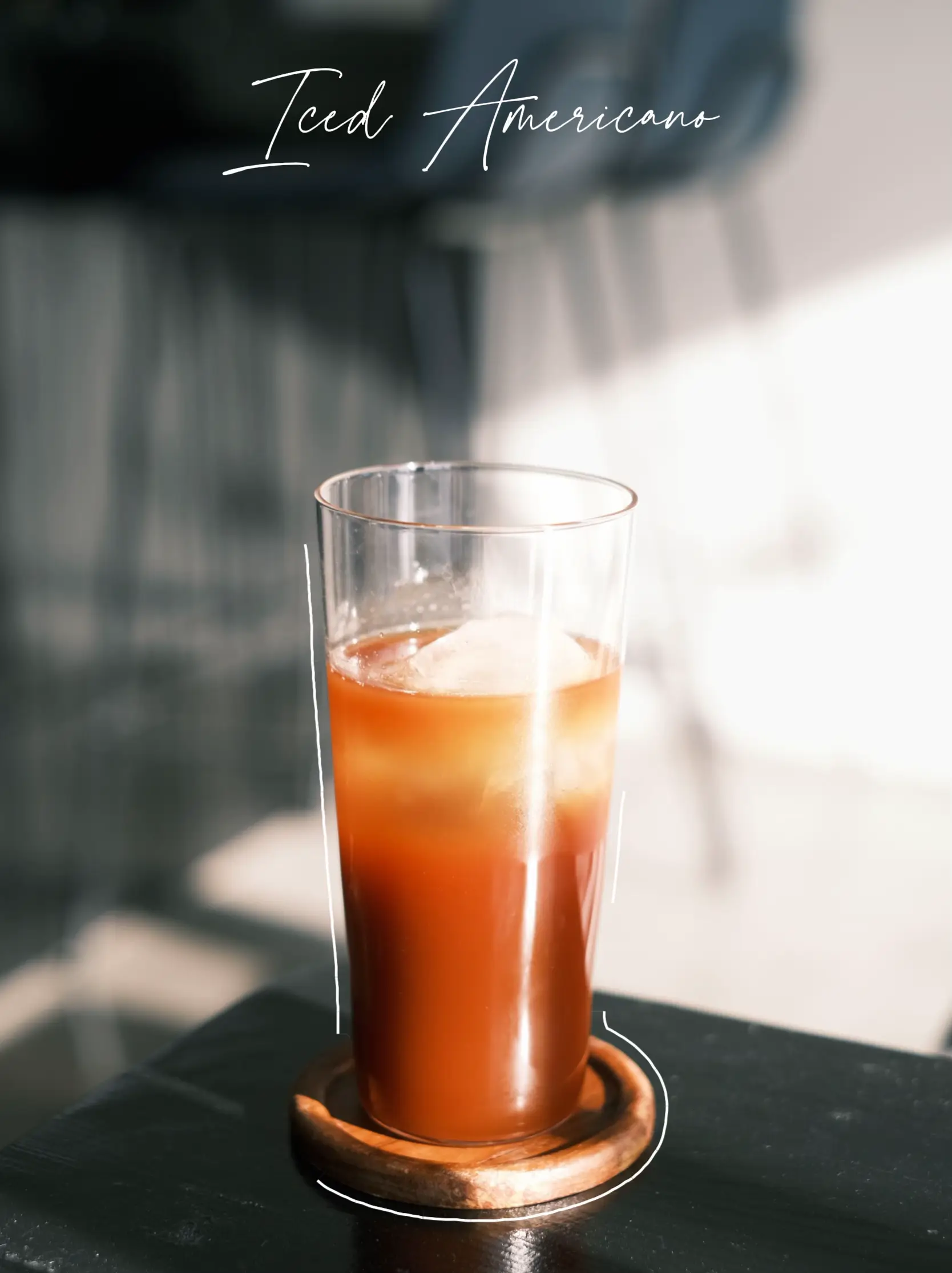 Iced Americano | แกลเลอรีที่โพสต์โดย KIT.Coffee | Lemon8