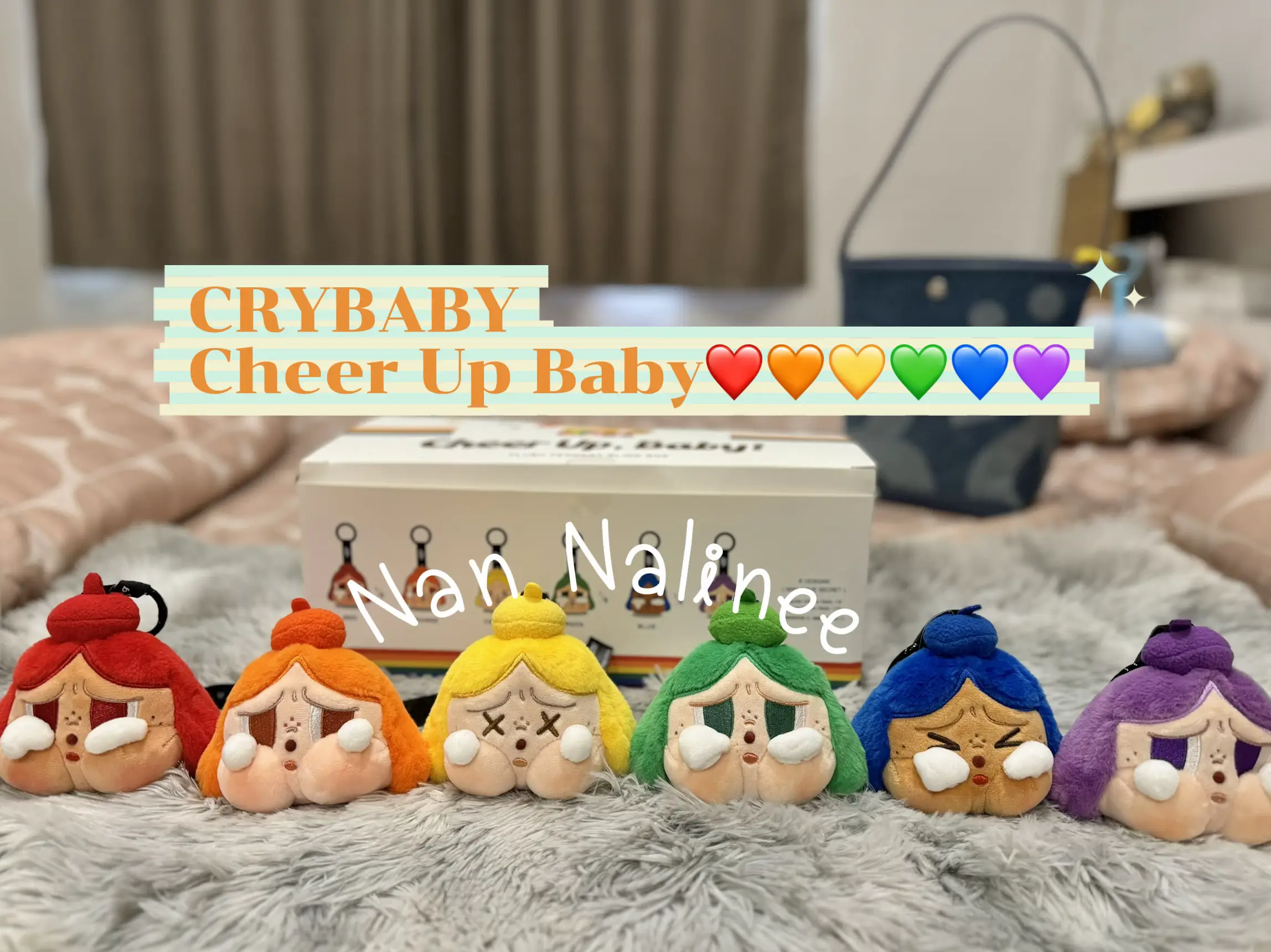 CRYBABYคอลเลคชั่น Cheer Up Baby ️🧡💛💚💙💜 | แกลเลอรีที่โพสต์โดย n a l i 🫧 ...