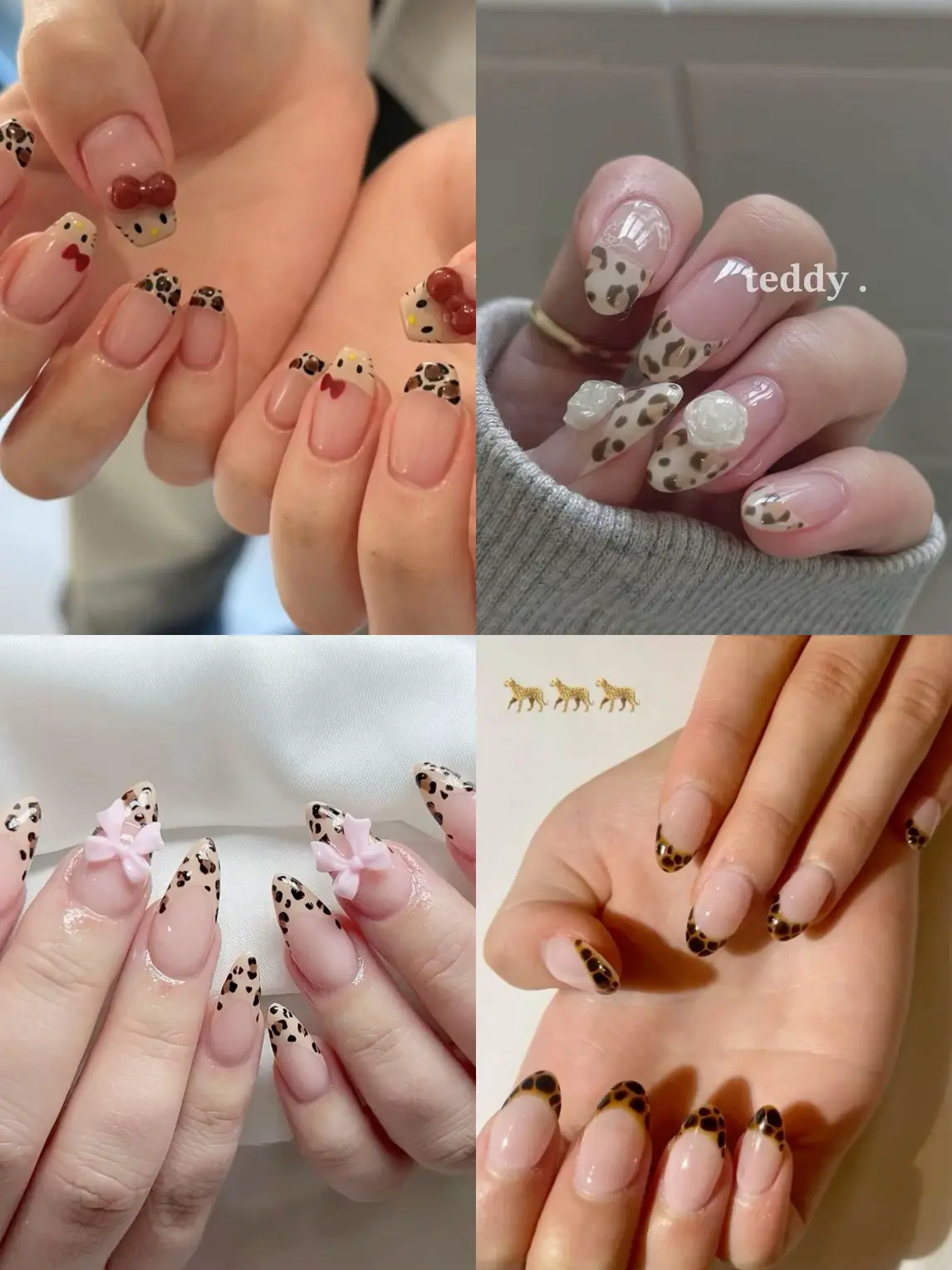 เทรนด์เล็บลายเสือดาวมาแรง คิวท์แต่แซ่บ | แกลเลอรีที่โพสต์โดย DA RI NG | Lemon8