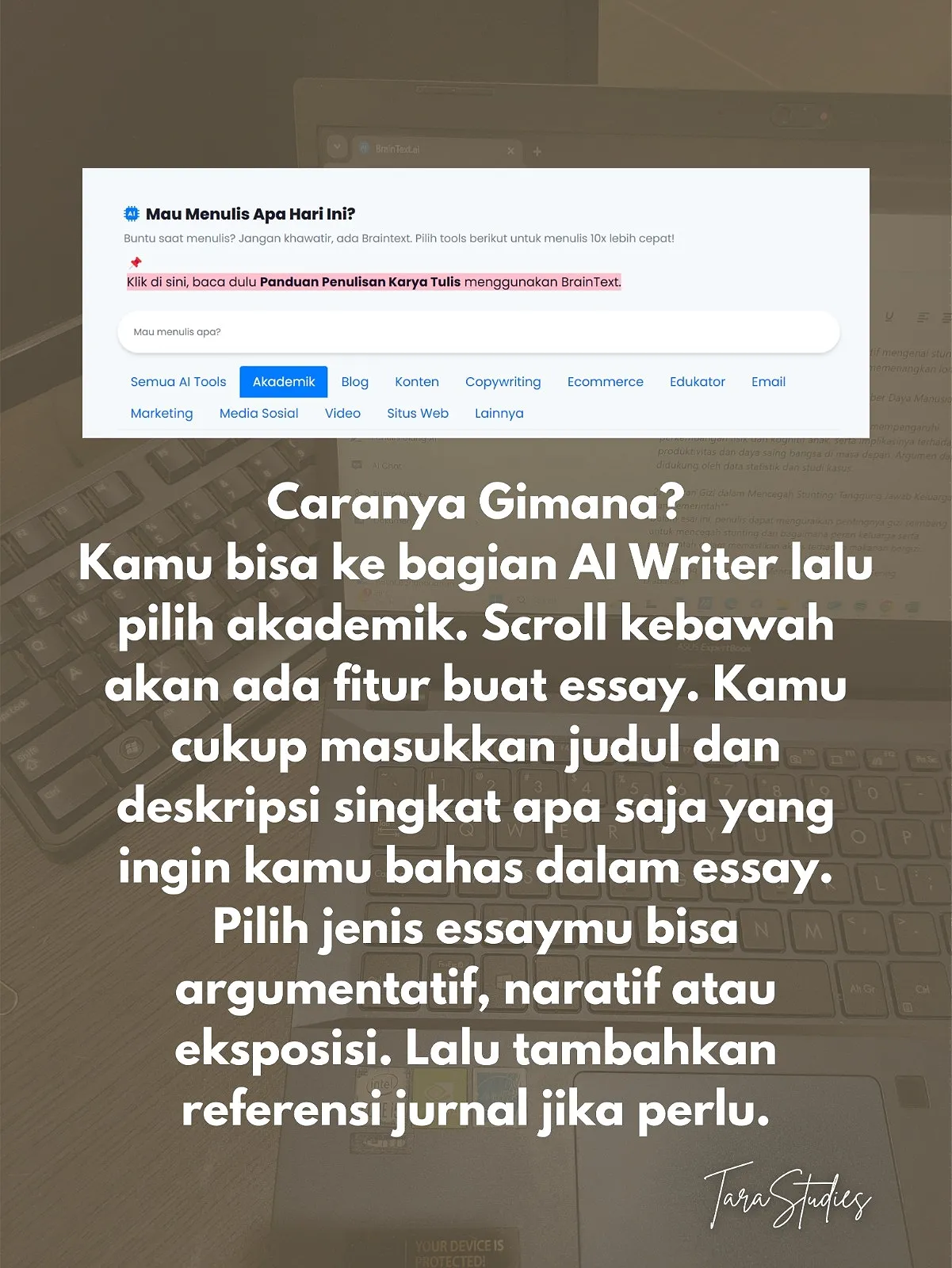 Buat Essaymu Makin Pro, Cuma Pakai AI😍 | Galeri diposting oleh ...