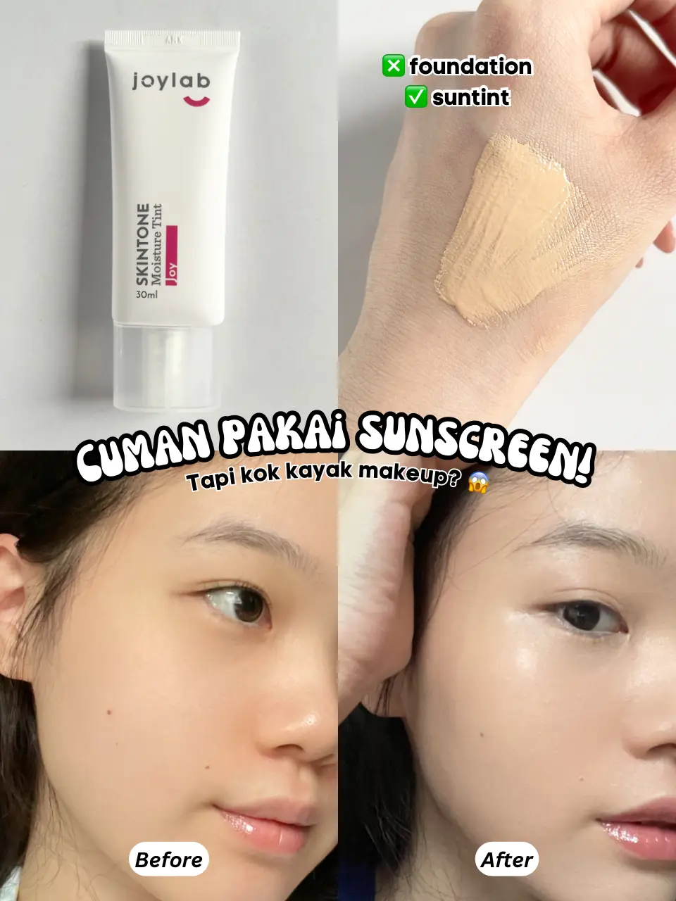 Cuman pakai sunscreen dikira makeup 👌🏻 | Galeri diposting oleh arin ...