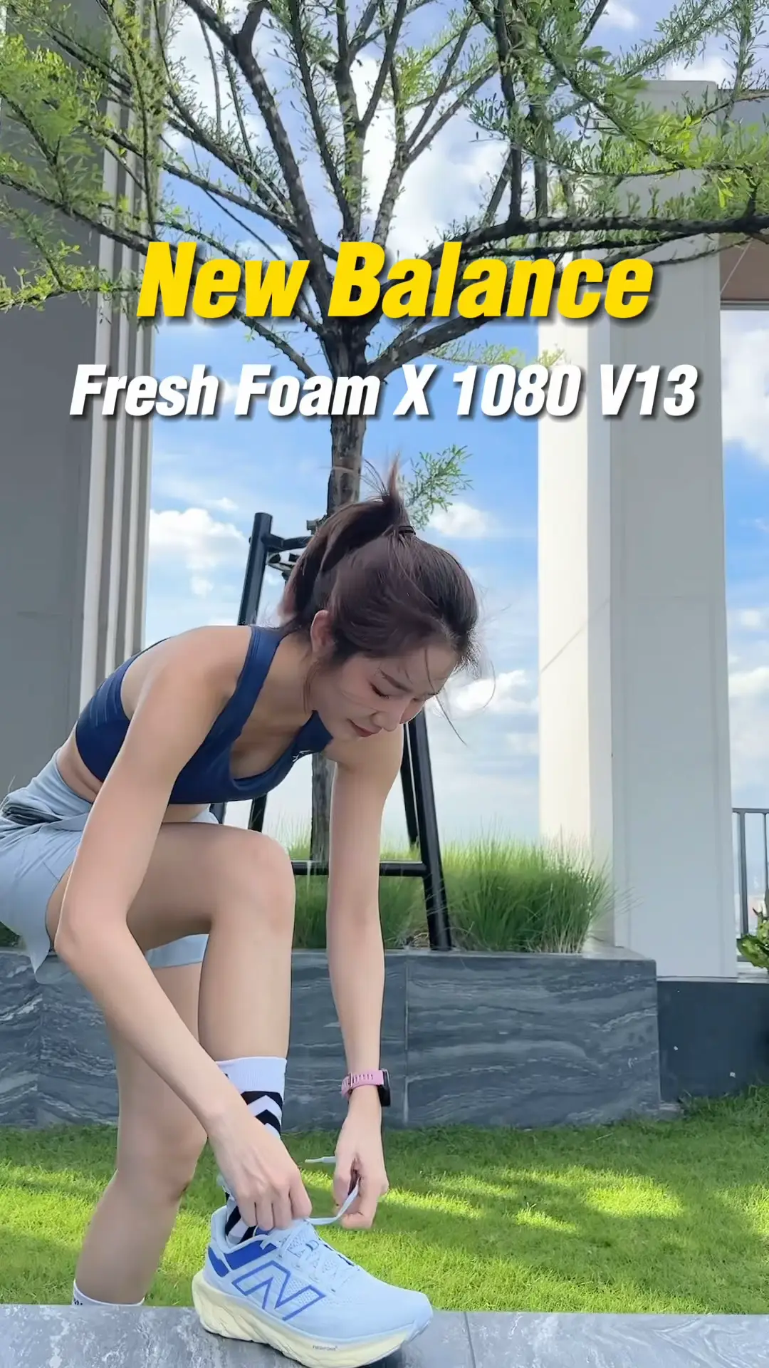 New balance Fresh Foam 1080 V1 | วิดีโอที่เผยแพร่โดย Jaylatofit💪 | Lemon8