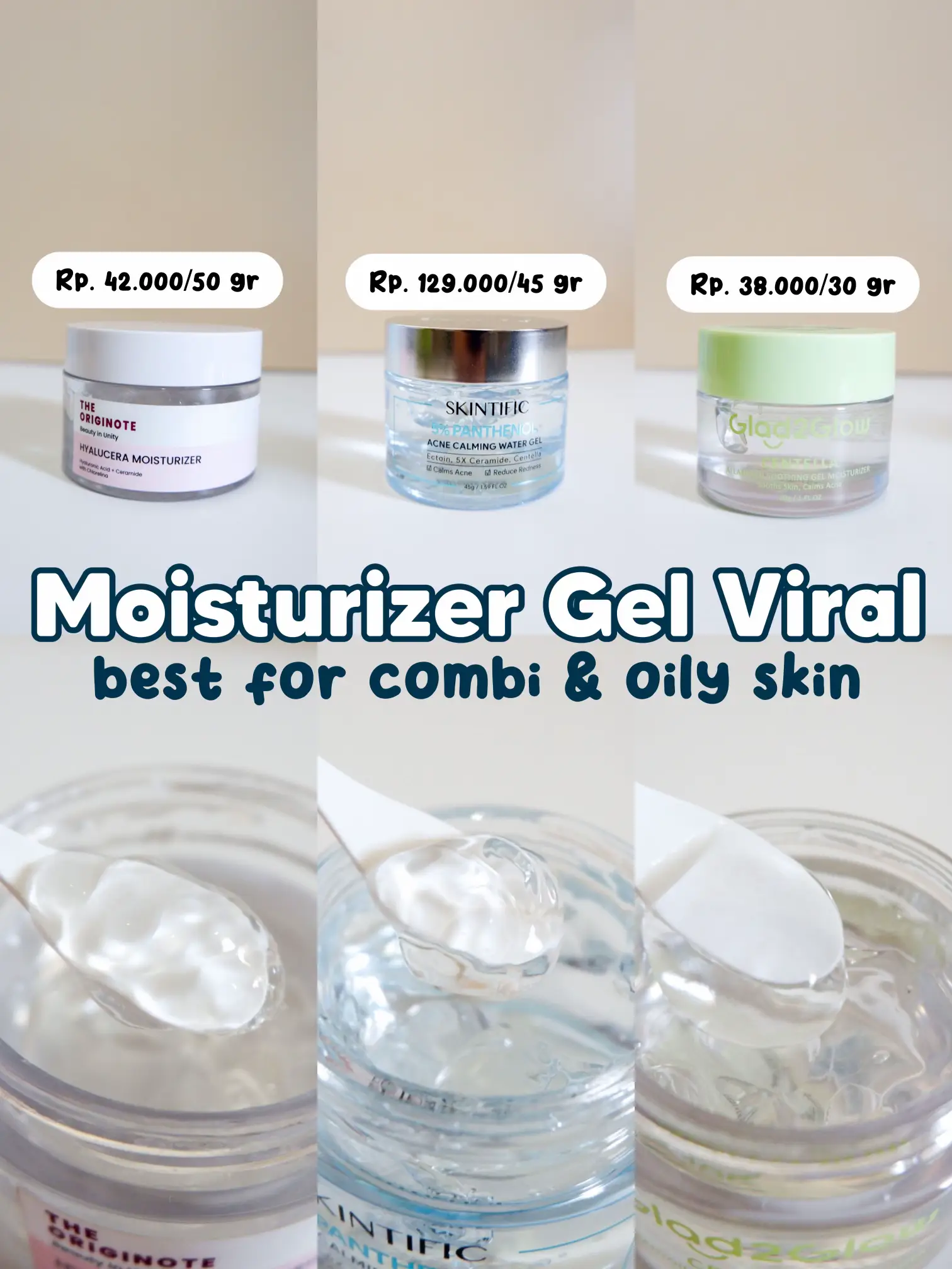 Moisturizer Gel Kecintaan Oily Acne Prone Gallery posted by Heykurnia Lemon8