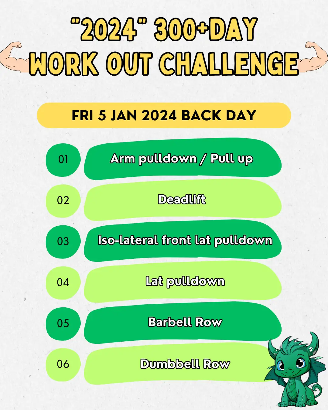 “2024”🐲มาเล่นกล้ามกันด้วยกันนะครับ!! | แกลเลอรีที่โพสต์โดย Toby Do | Lemon8