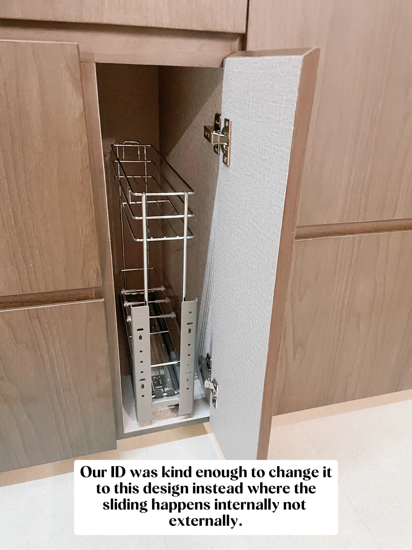 Under-the-Counter Pull Out Tiered Spice Rack 🫙 | Gallery posted by ...