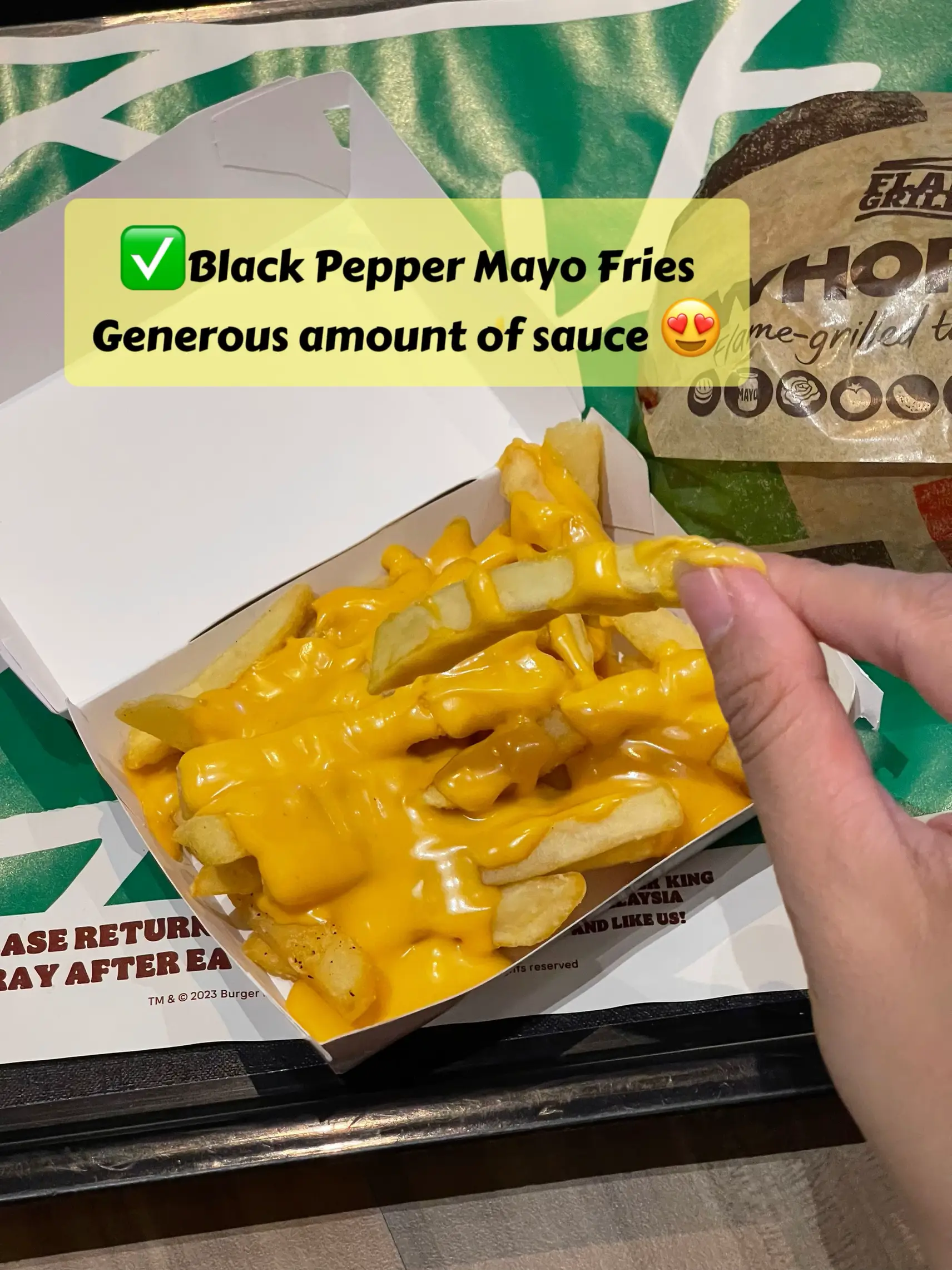 Burger King Black Pepper Mayo Series ‼️MUST TRY😍 | แกลเลอรีที่โพสต์โดย ...