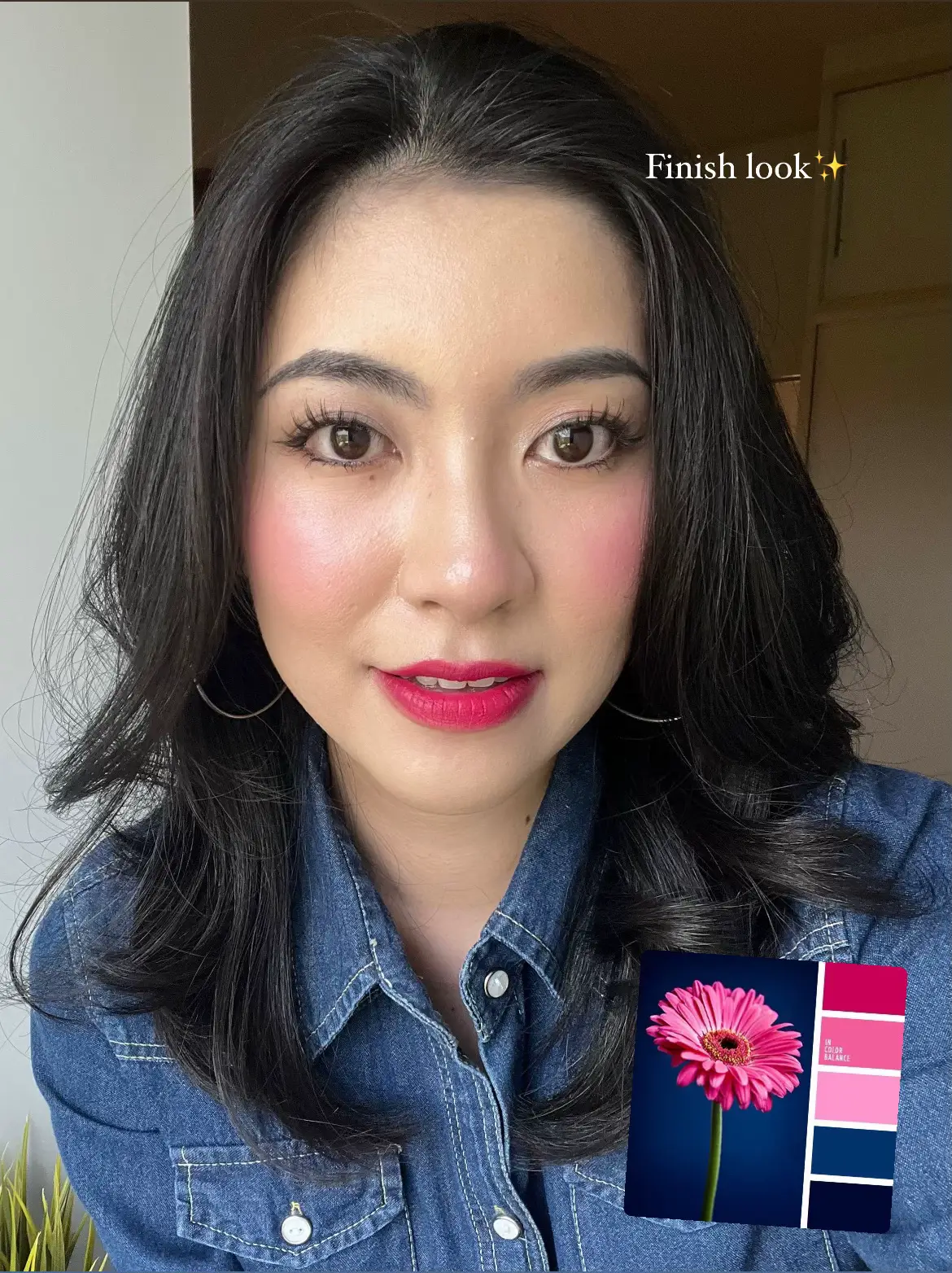แต่งหน้า Cool Tone ตาม Personal Color: Bright winter | แกลเลอรีที่โพสต์โดย Molee | Lemon8