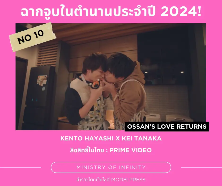 ละคร BL/GL ญี่ปุ่น : ฉากจูบในตำนาน ประจำปี 2024 | แกลเลอรีที่โพสต์โดย Mini’ INFINITY | Lemon8