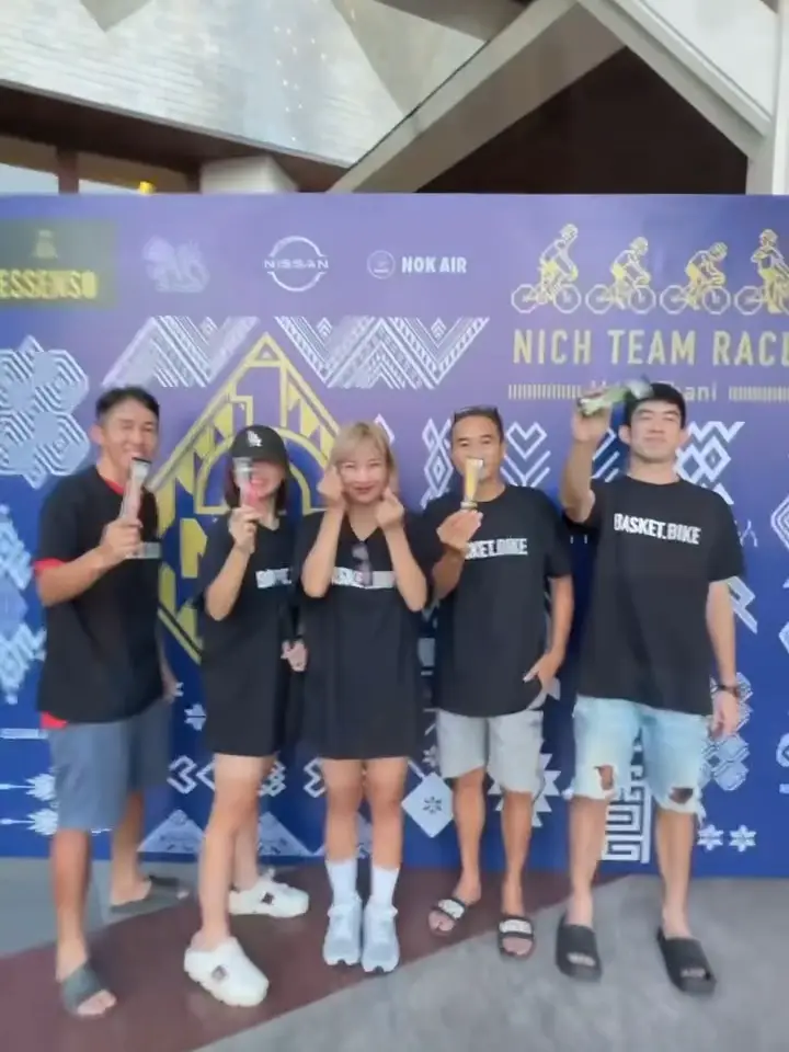 Basket.bike Cycling team ลุย N | วิดีโอที่เผยแพร่โดย Mareeya•_•Marie | Lemon8