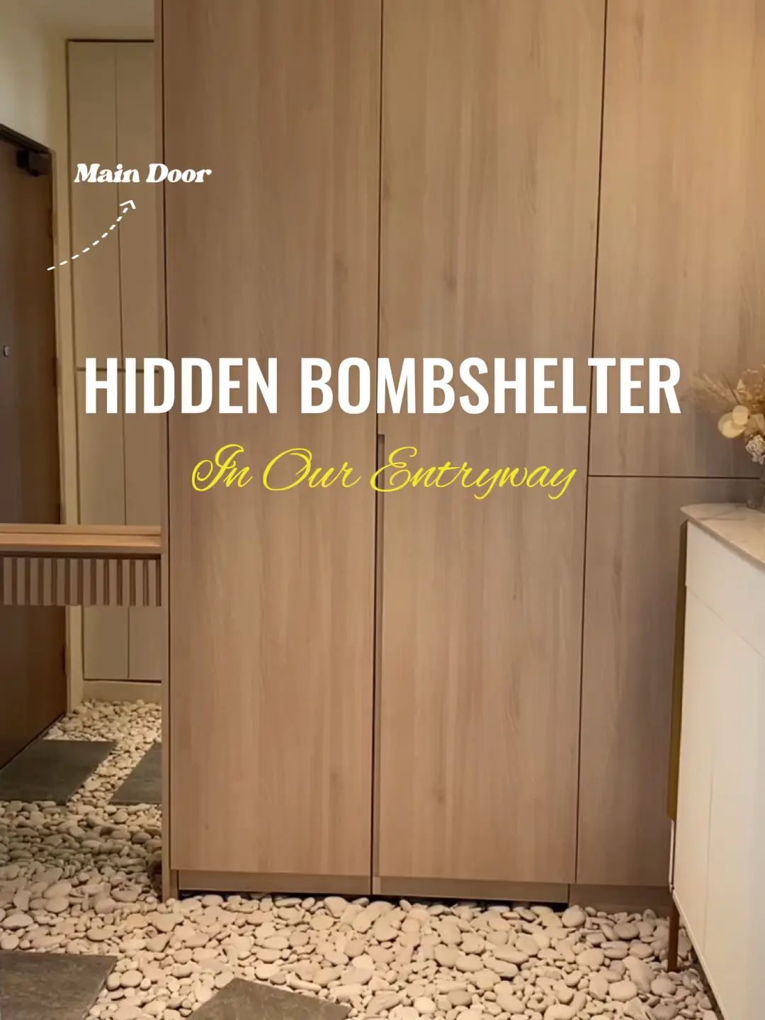 How we concealed our bomb-shelter | Video published by Ubigood | Lemon8