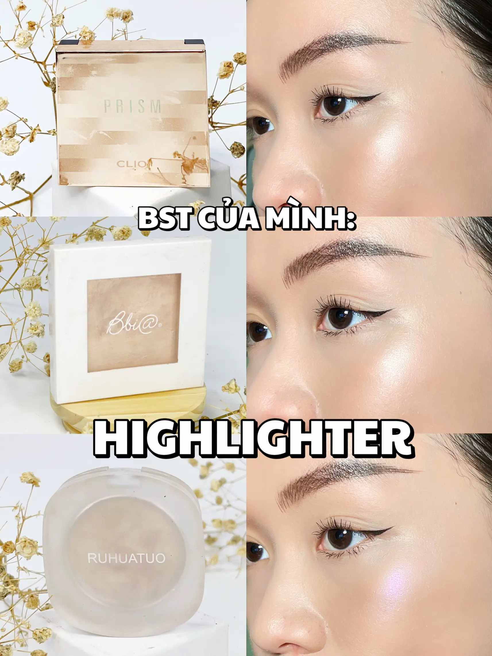 NHỮNG CHẤT HIGHLIGHTER SIÊU ĐẸP | Bộ sưu tập do justkhanhhh đăng | Lemon8